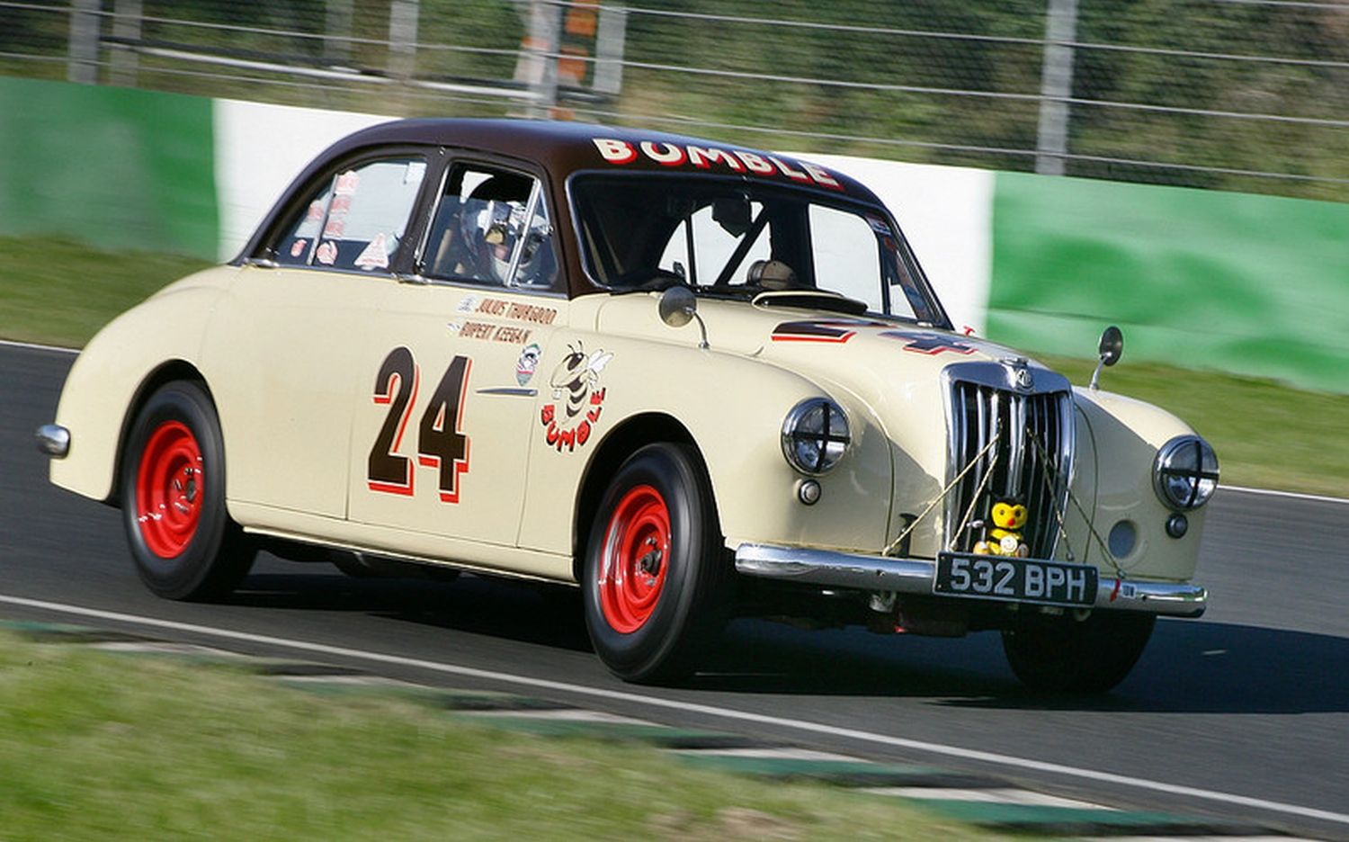 Bonhams Cars : 1956 MG Magnette ZA Competition Saloon 'Bumble' Chassis ...