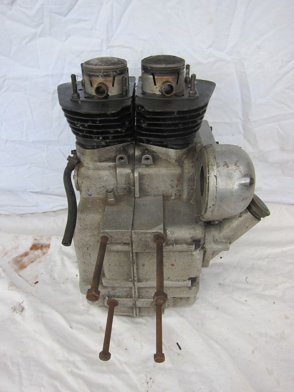 Bonhams : A Royal Enfield 700cc Constellation twin engine, ((Qty))