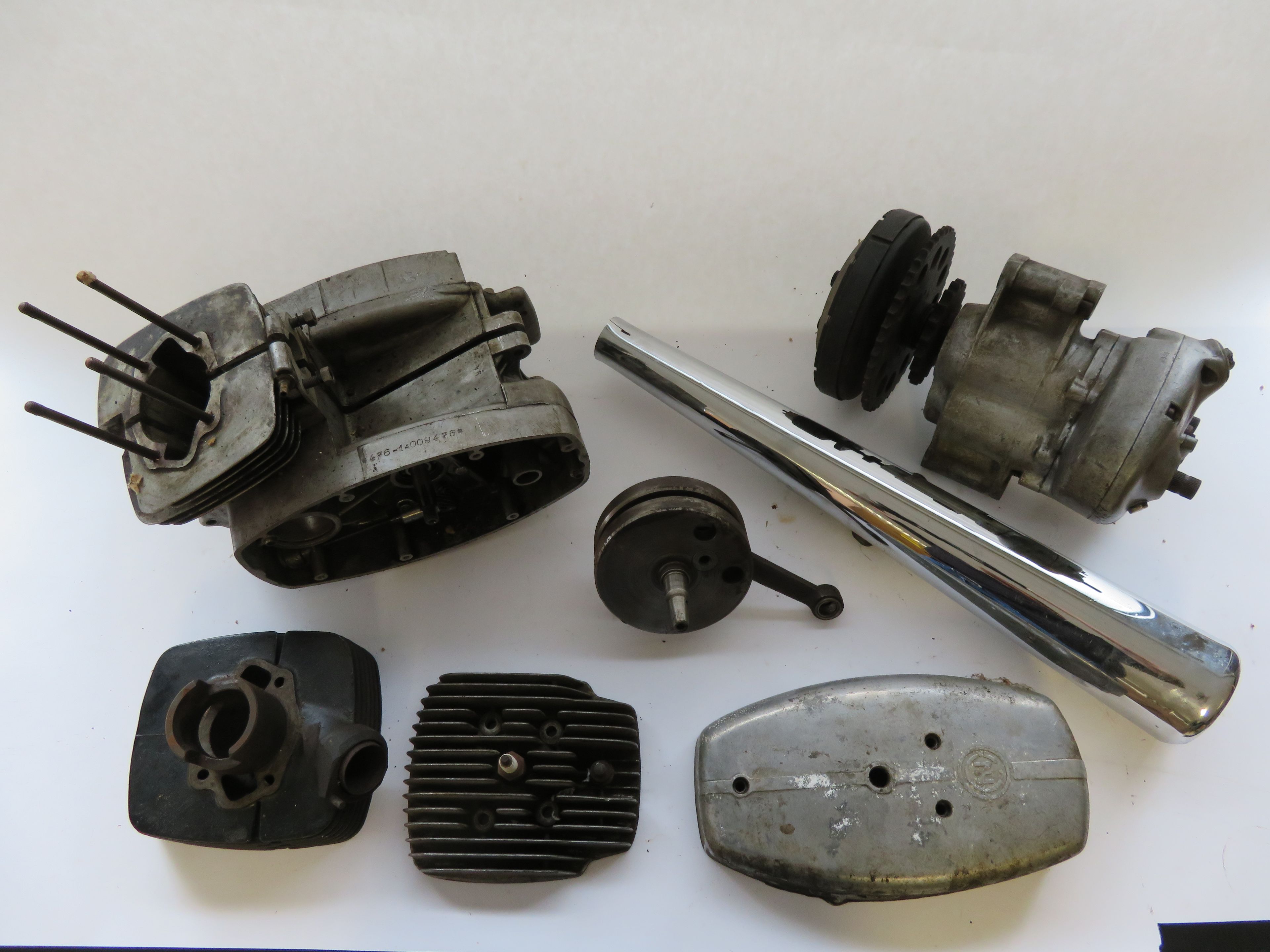 Bonhams Cars : A Burman GB6 gearbox with clutch and sprocket, ((Qty))