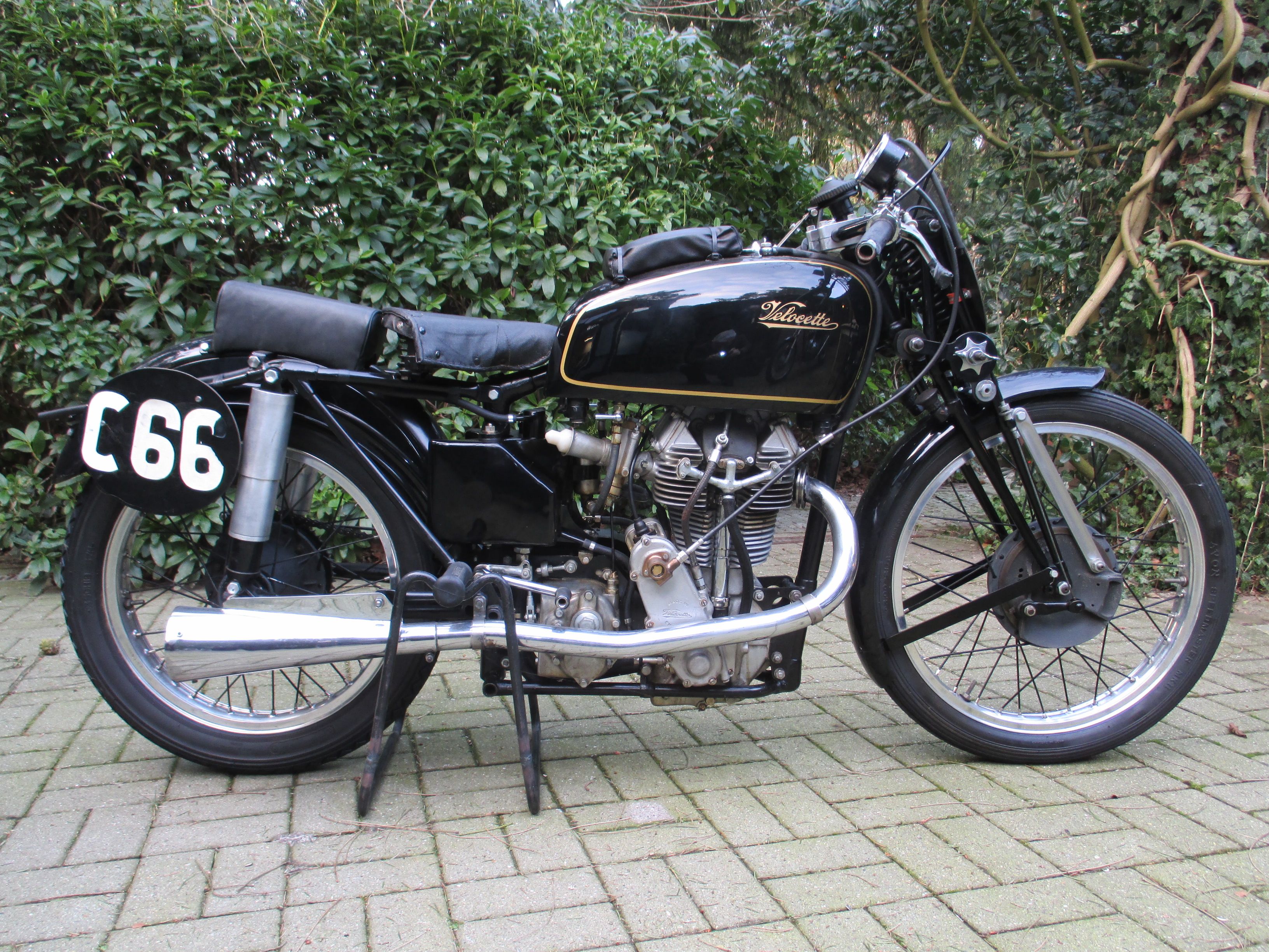 1939 Velocette 348cc KTT MkVIII Racing Motorcycle Frame no. SF17 Engine ...