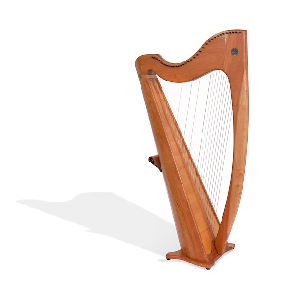 Bonhams : A 34-string maple 'Glencoe' clarsach harp by Starfish Designs ...