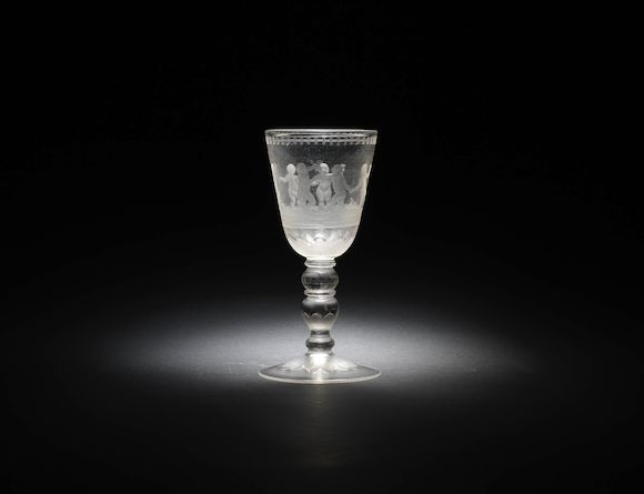 Bonhams : A Potsdam engraved goblet in the manner of Gottfried Spiller ...