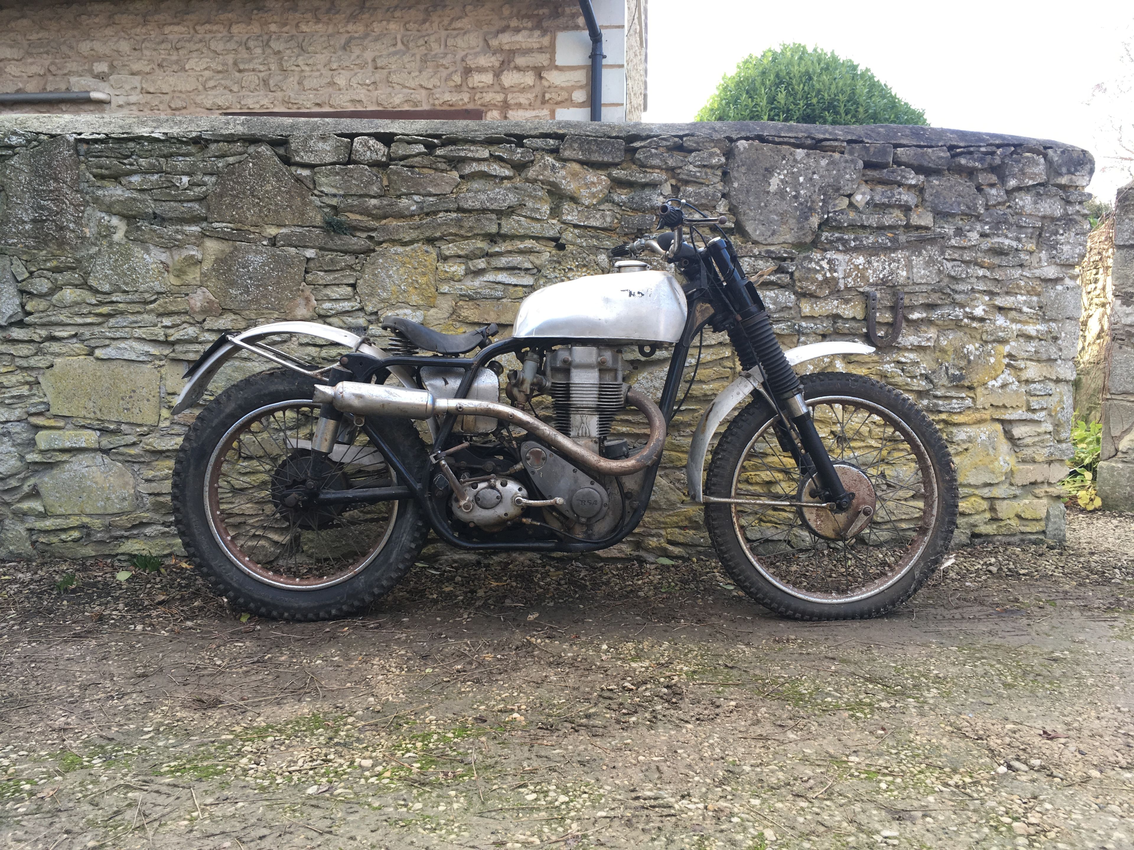 1960 BSA 500cc Gold Star Registration no. VSL 242 Frame no. CB32 9536 ...