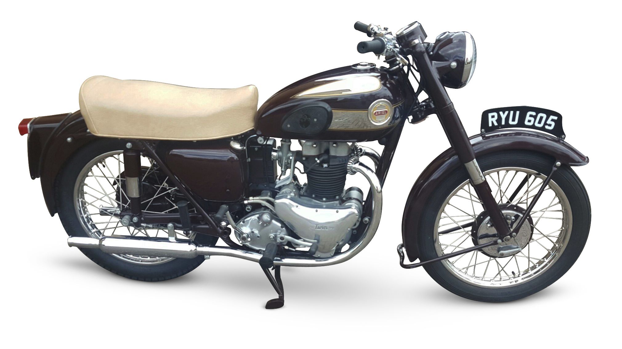 Bonhams Cars : 1955 Ariel 649cc FH Huntmaster Frame no. PR 1561 Engine ...