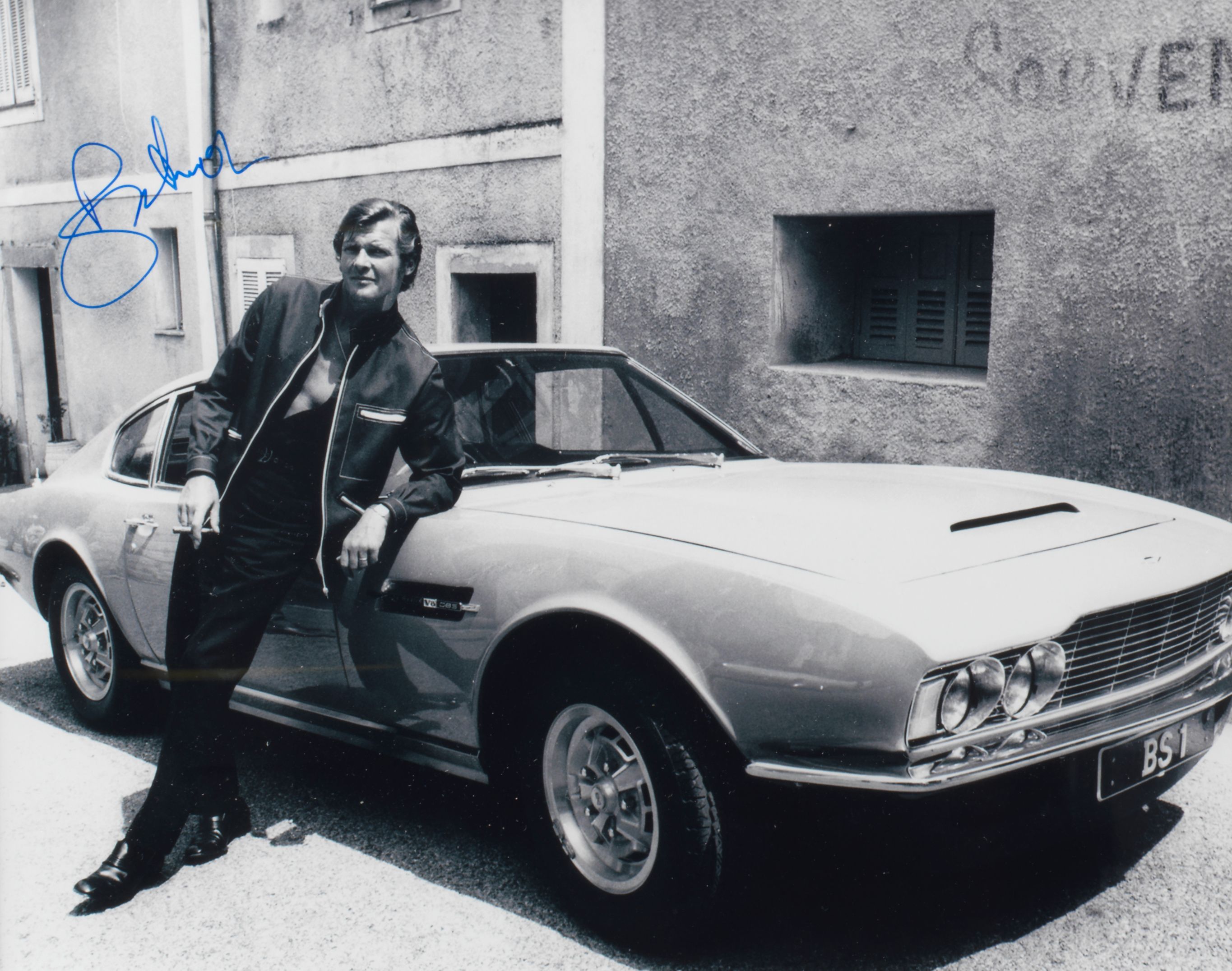 Bonhams Cars : A signed photograph of Roger Moore with the 'Persuaders ...
