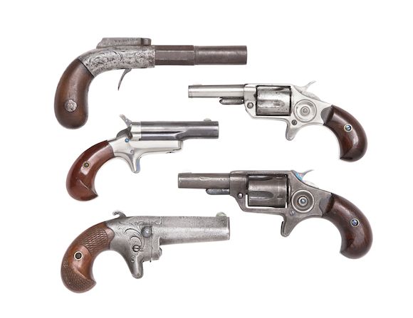 Bonhams : A .30 Rim-Fire Colt New Line Revolver