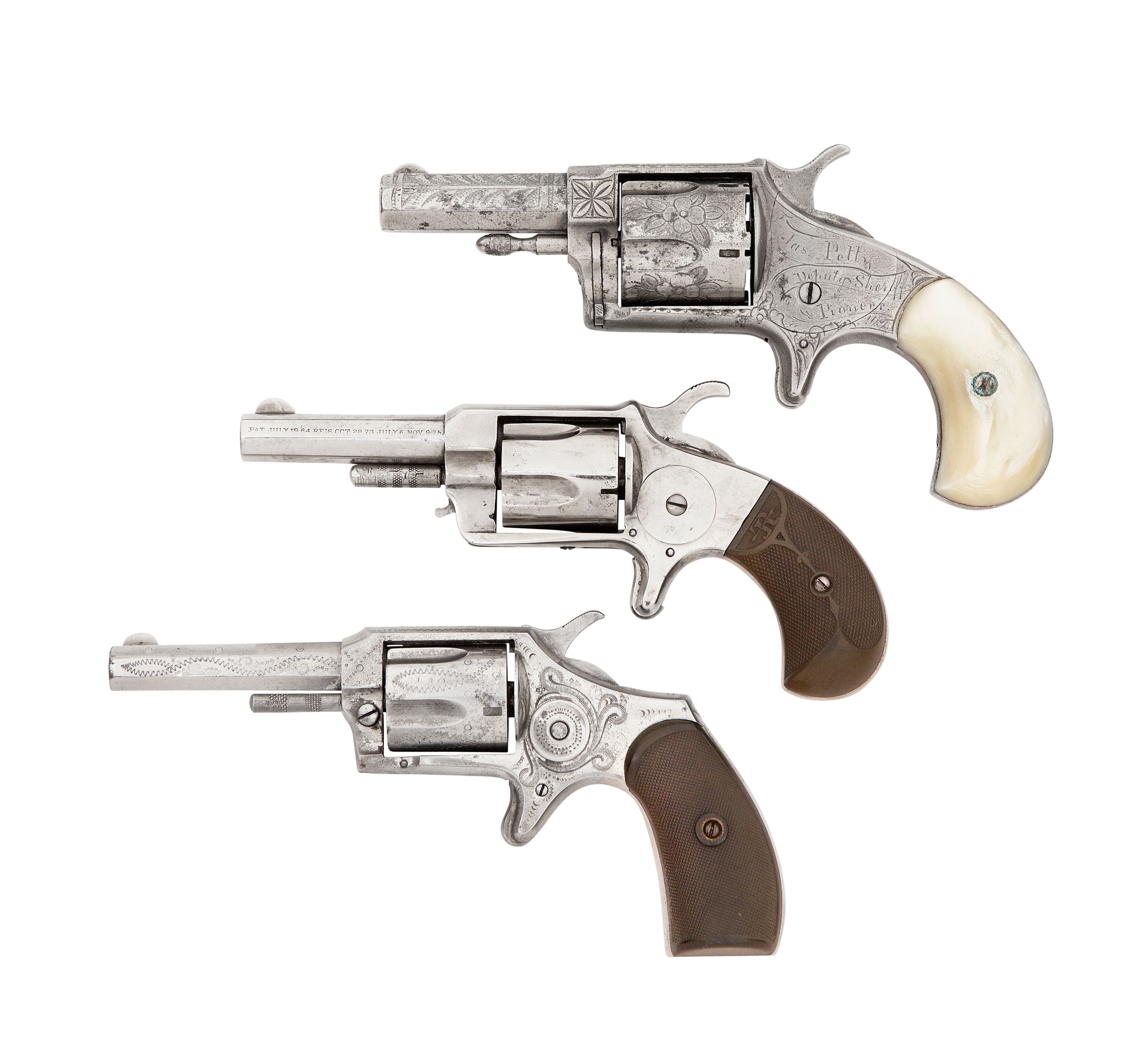 Bonhams : A .32 Rim-Fire Lee Arms Co. Red Jacket No.4 Pocket Revolver ...