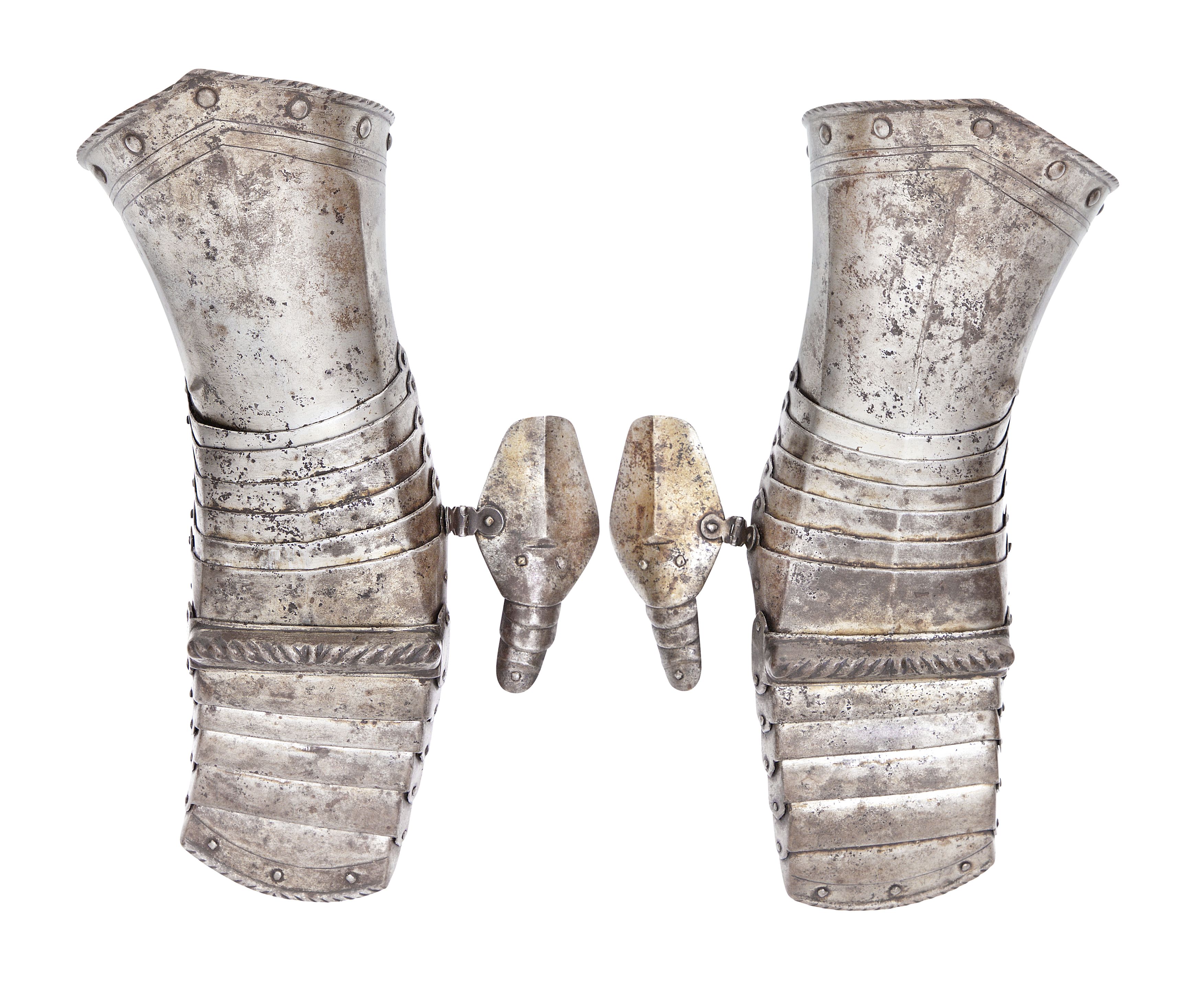 Bonhams : A Pair Of German Mitten Gauntlets