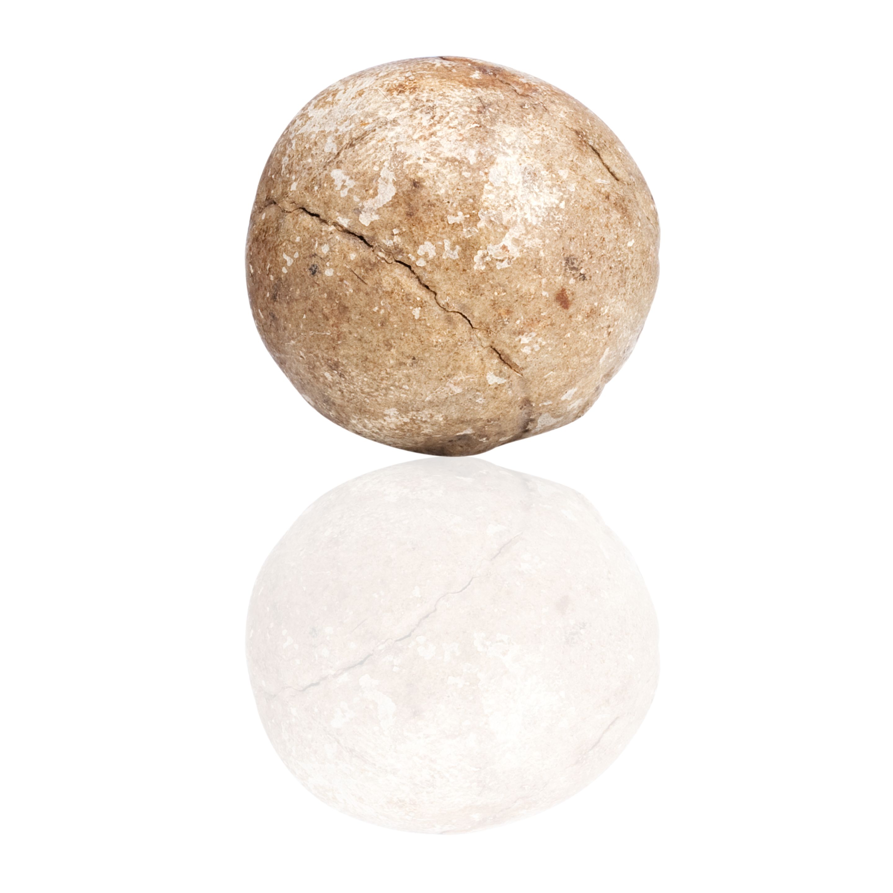 Bonhams : A feather filled golf ball, circa 1850