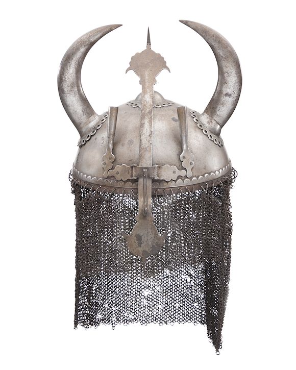 Bonhams : An Indian Top, And Two Decorative Kulah Khuds