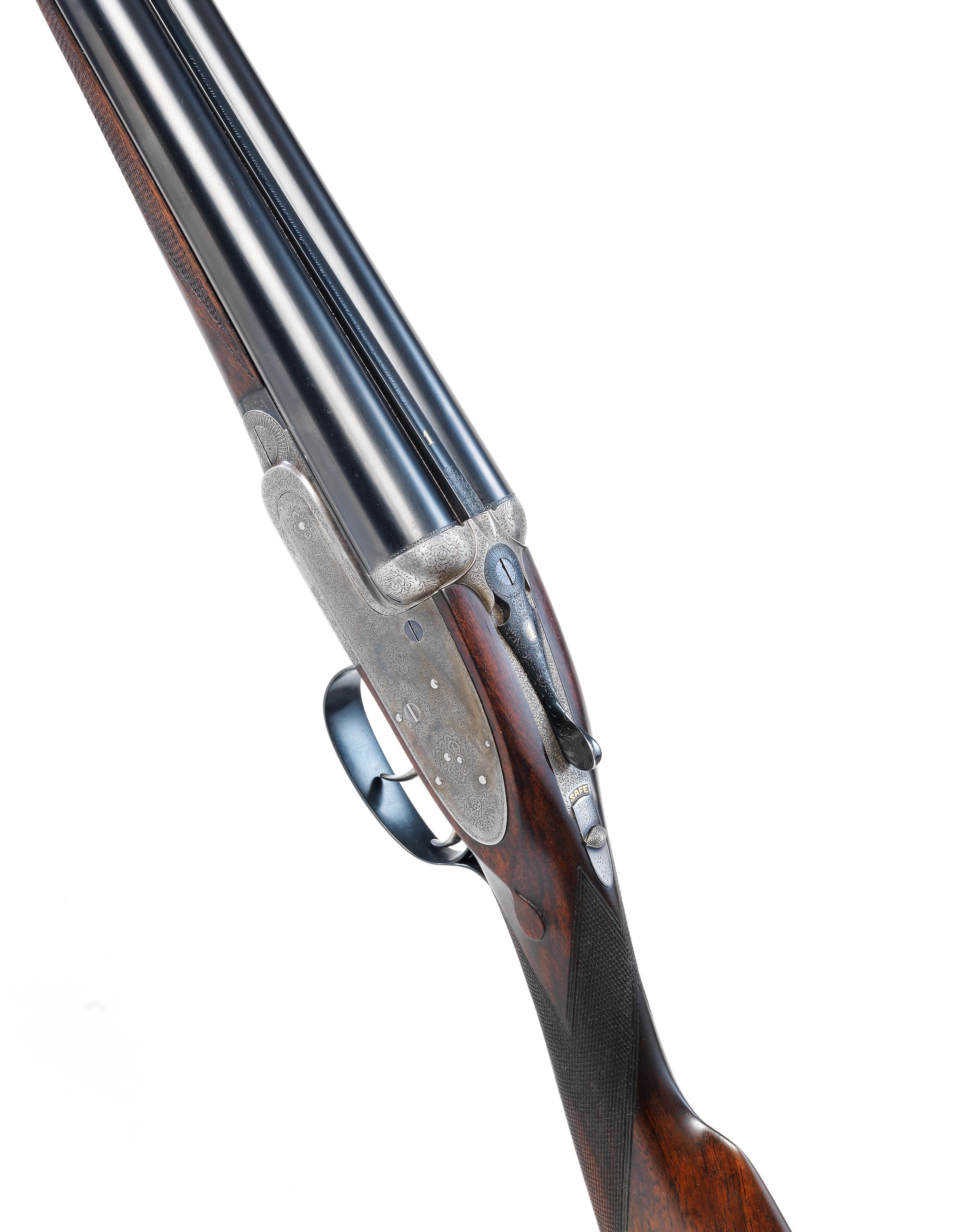 Bonhams : A 12-bore self-opening sidelock ejector gun by J. Purdey ...