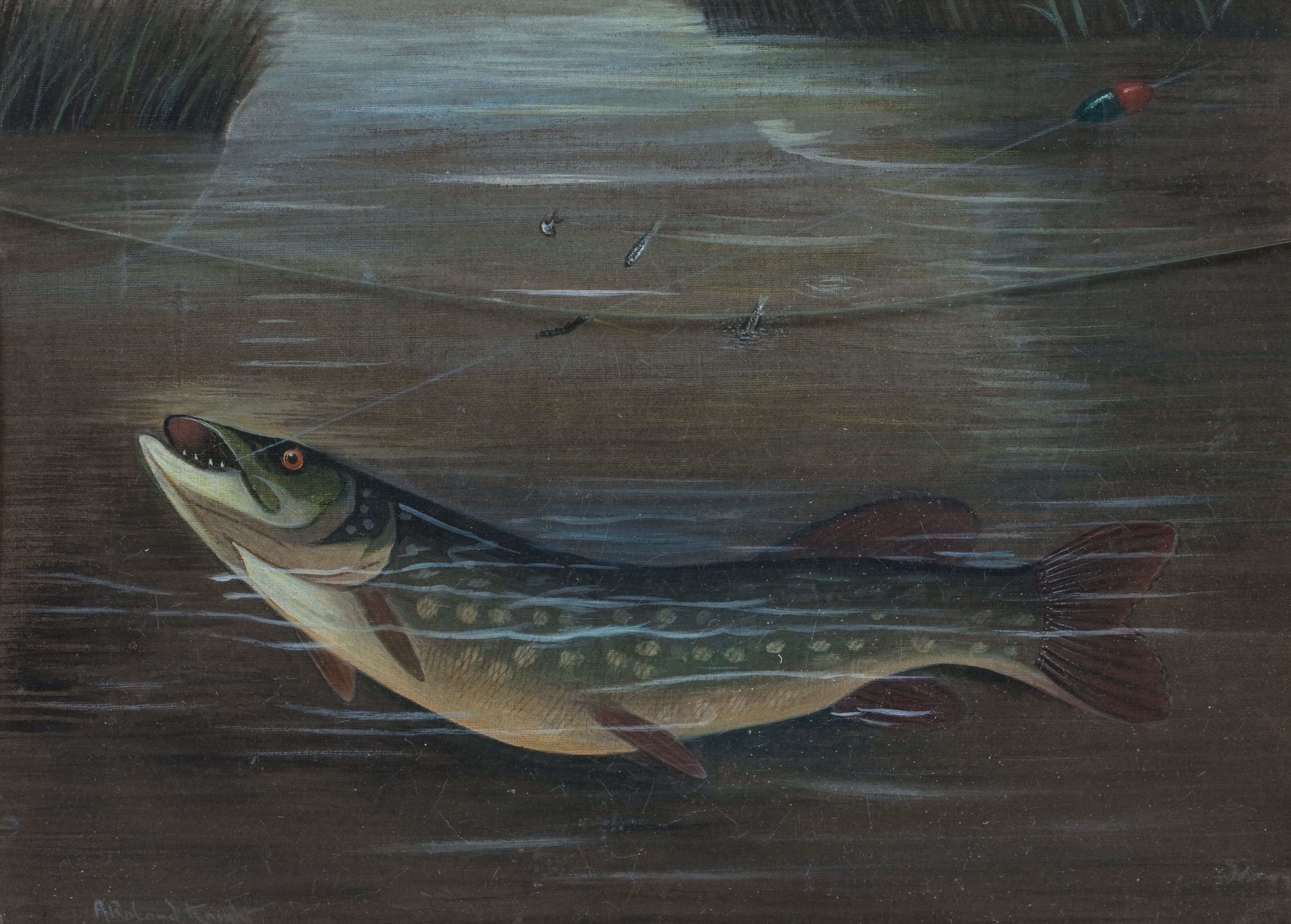 Bonhams : A. Roland Knight (British, active 1879-1921) Pike (together ...