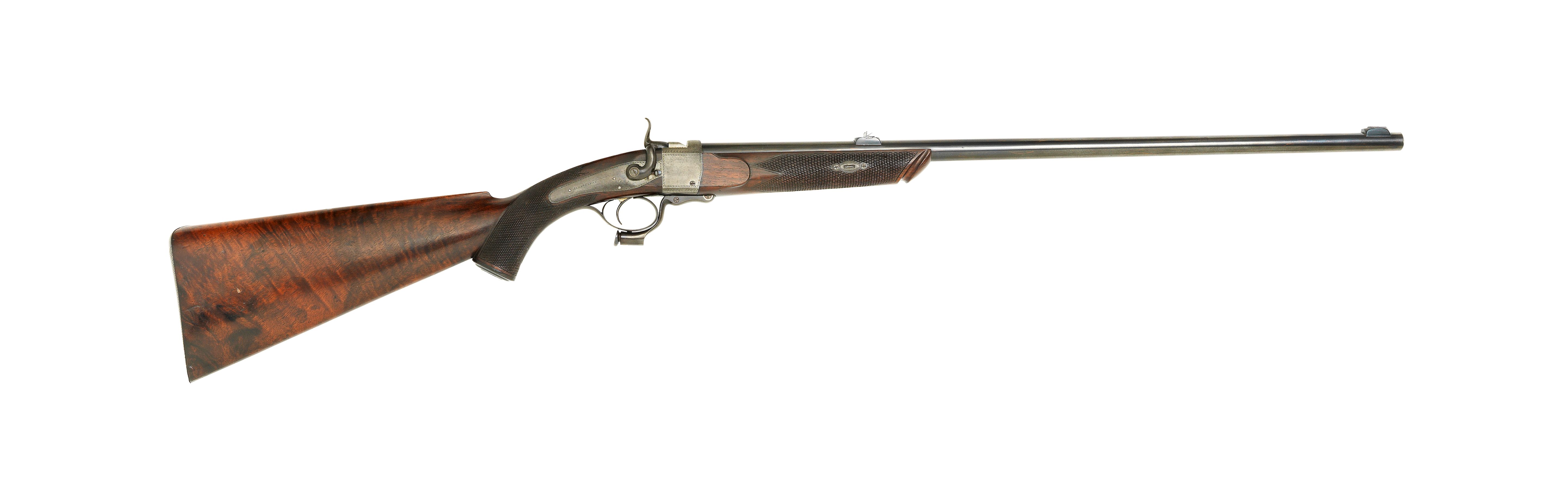 Bonhams : A fine .360 (Black Powder Express) single-barrelled hammer ...