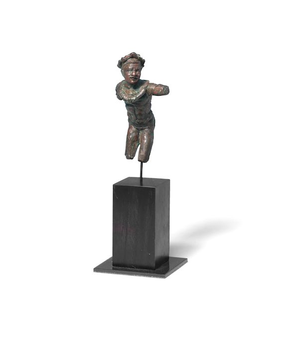 Bonhams : An Alexandrian bronze statuette of a dancing hunchback