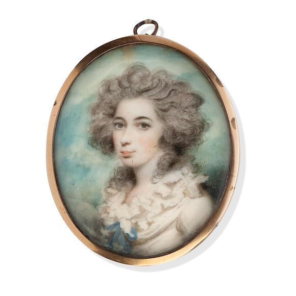 Bonhams Andrew Plimer British 1763 1837 A Portrait Miniature Of A