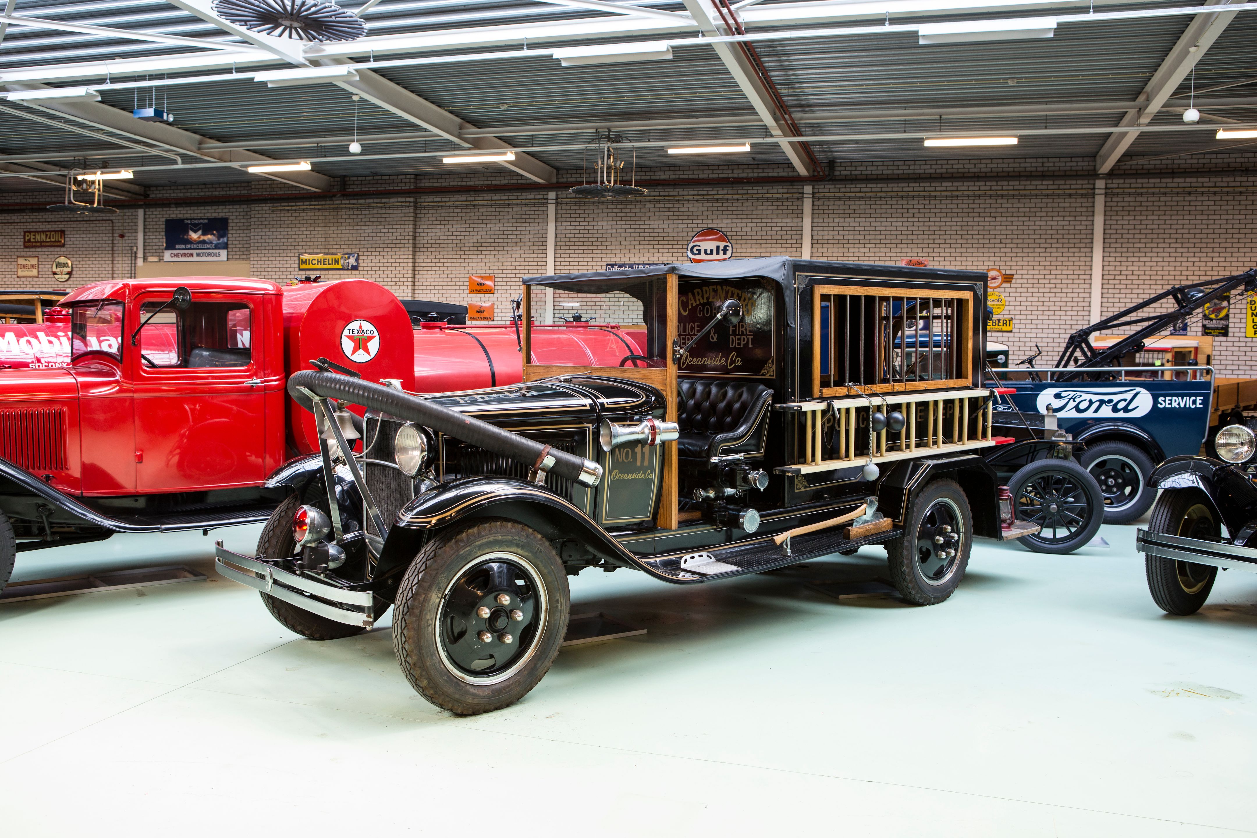 1928 Ford Model AA Stake Racks Police and Fire Truck Engine no ...