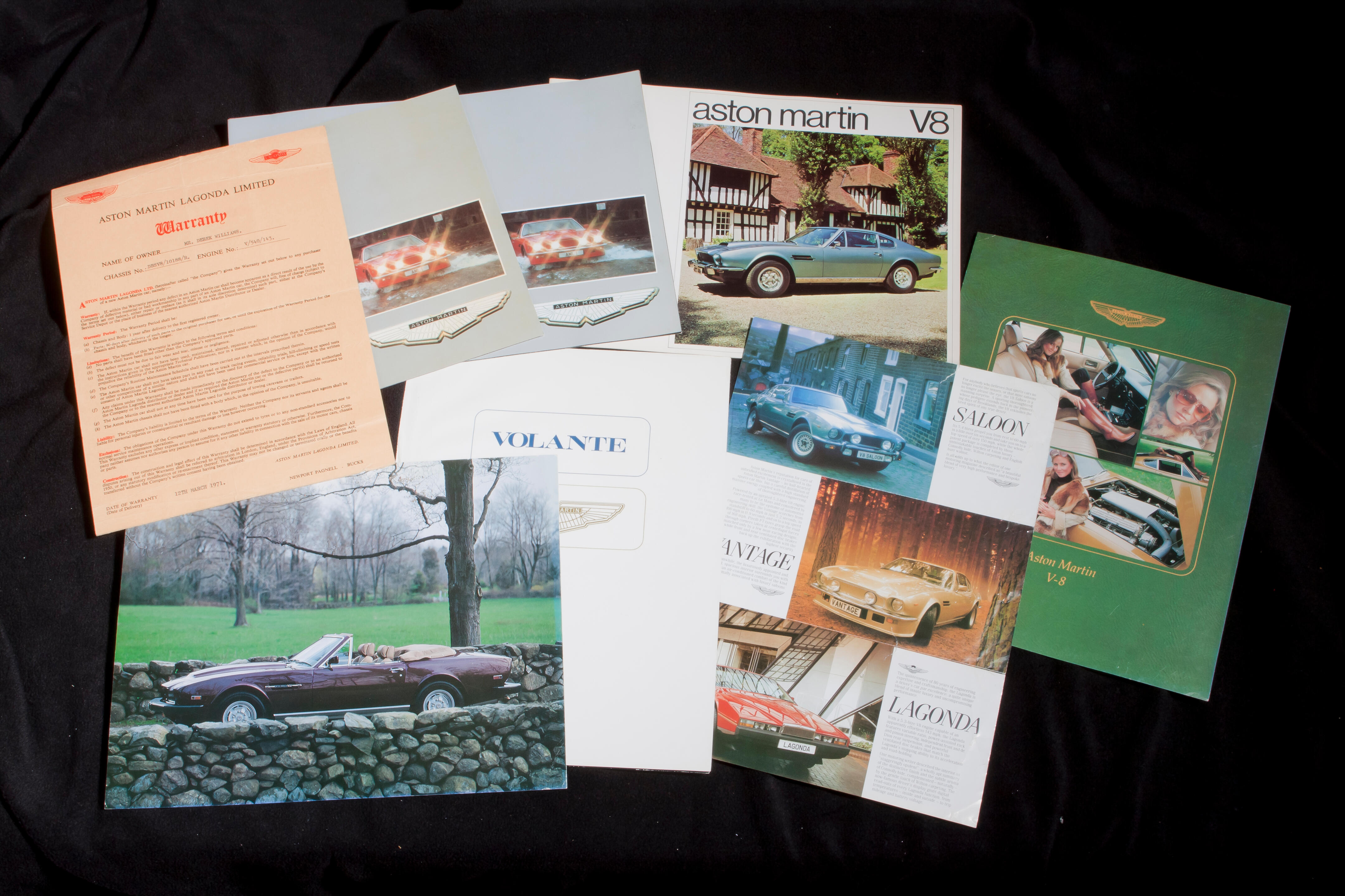 Bonhams Cars : Aston Martin books and ephemera, ((Qty))