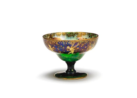 Bonhams : Daisy Makeig-Jones for Wedgwood: A Fairyland lustre melba cup ...