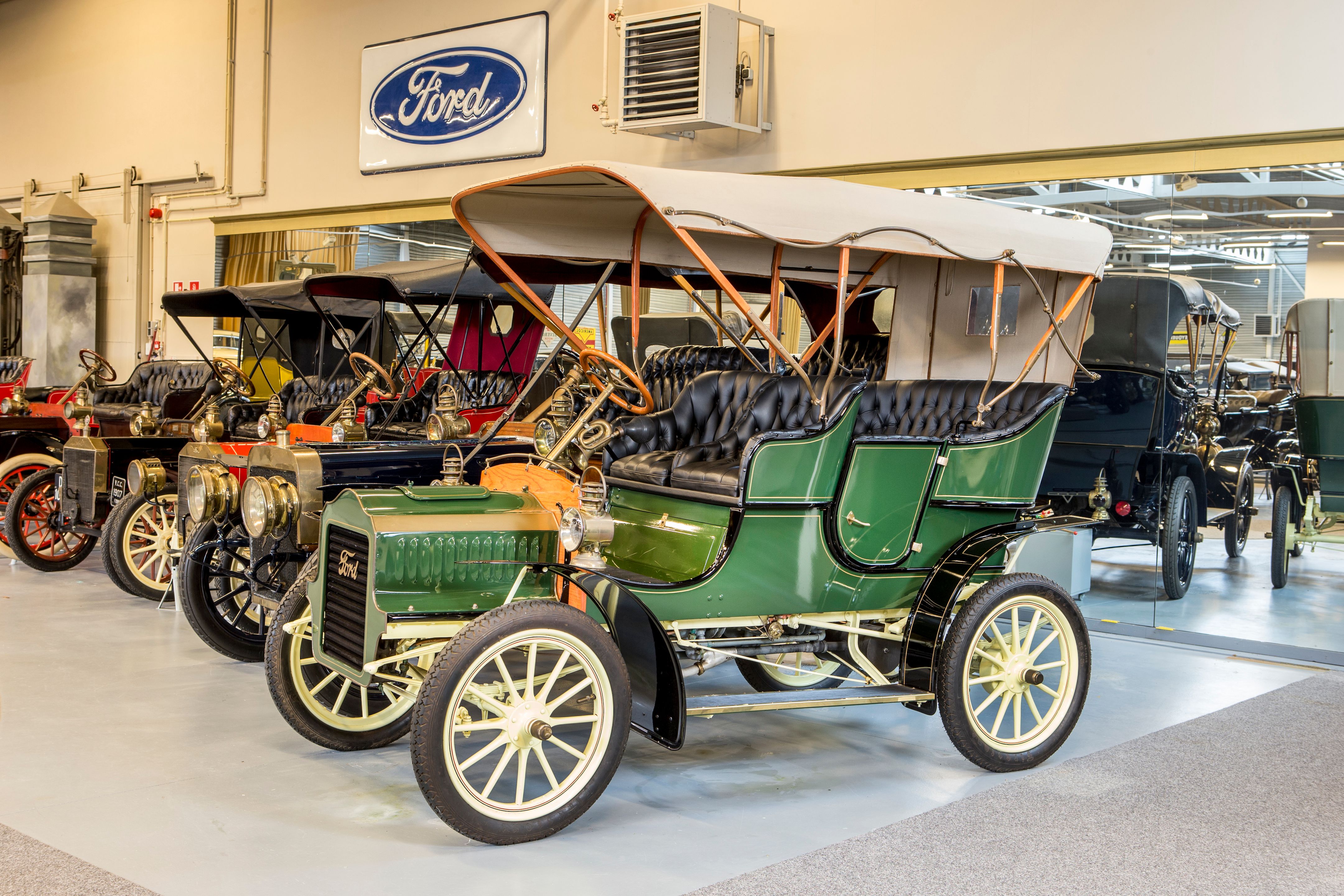 1906 Ford MODEL F 16HP TWIN CYLINDER SIDE ENTRANCE TONNEAU Engine no ...
