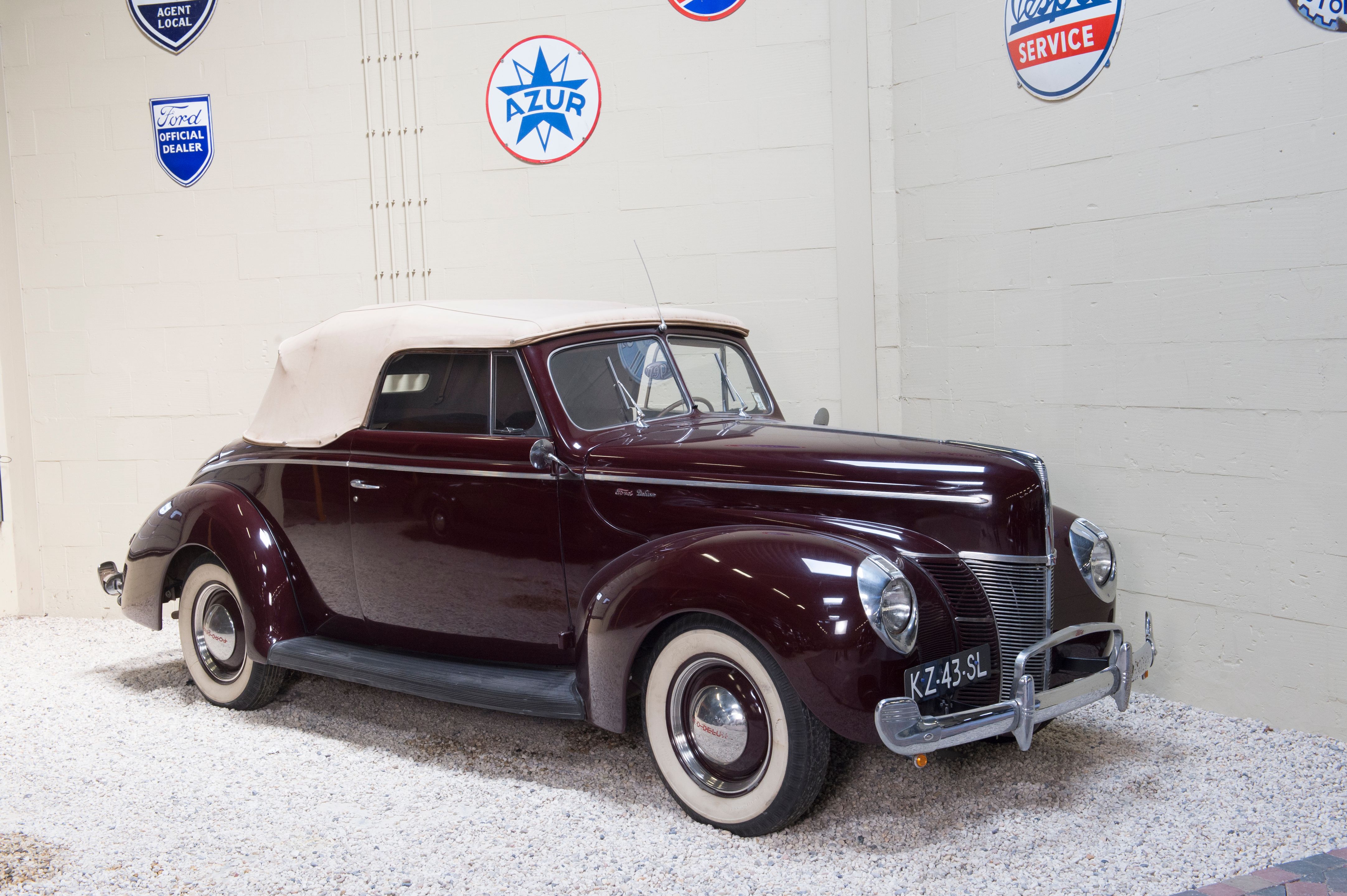 1940 Ford Model 66 Super Deluxe Club Convertible Chassis no. 118571830 ...