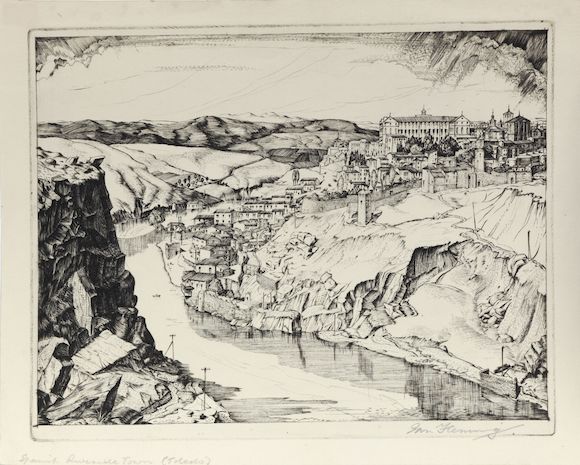 Bonhams : Ian Fleming RSA RSW RWA RGI LLD HonDart (British, 1906-1994 ...