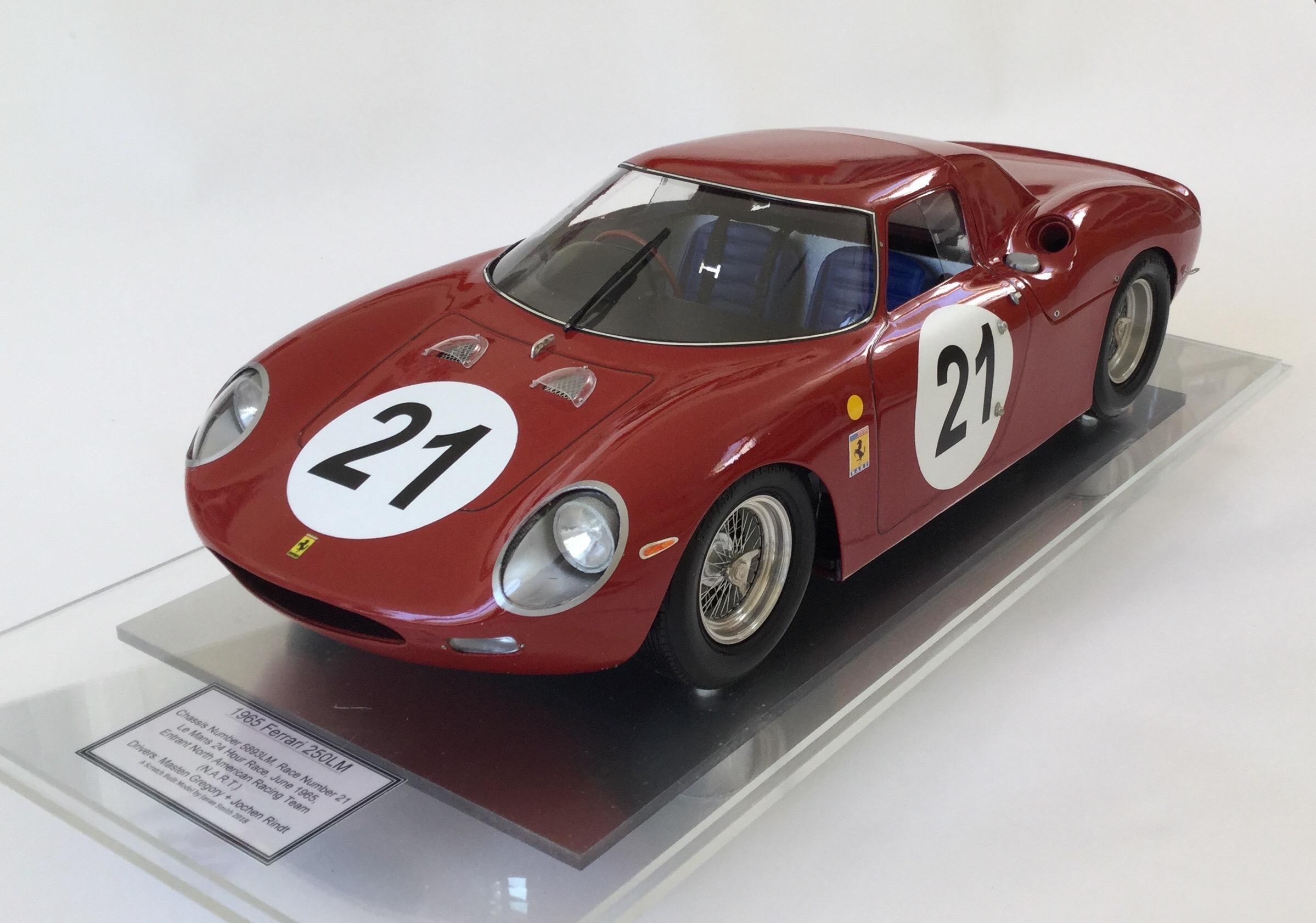 Bonhams Cars A Fine 18 Scale Scratchbuilt Model Of The 1965 Ferrari