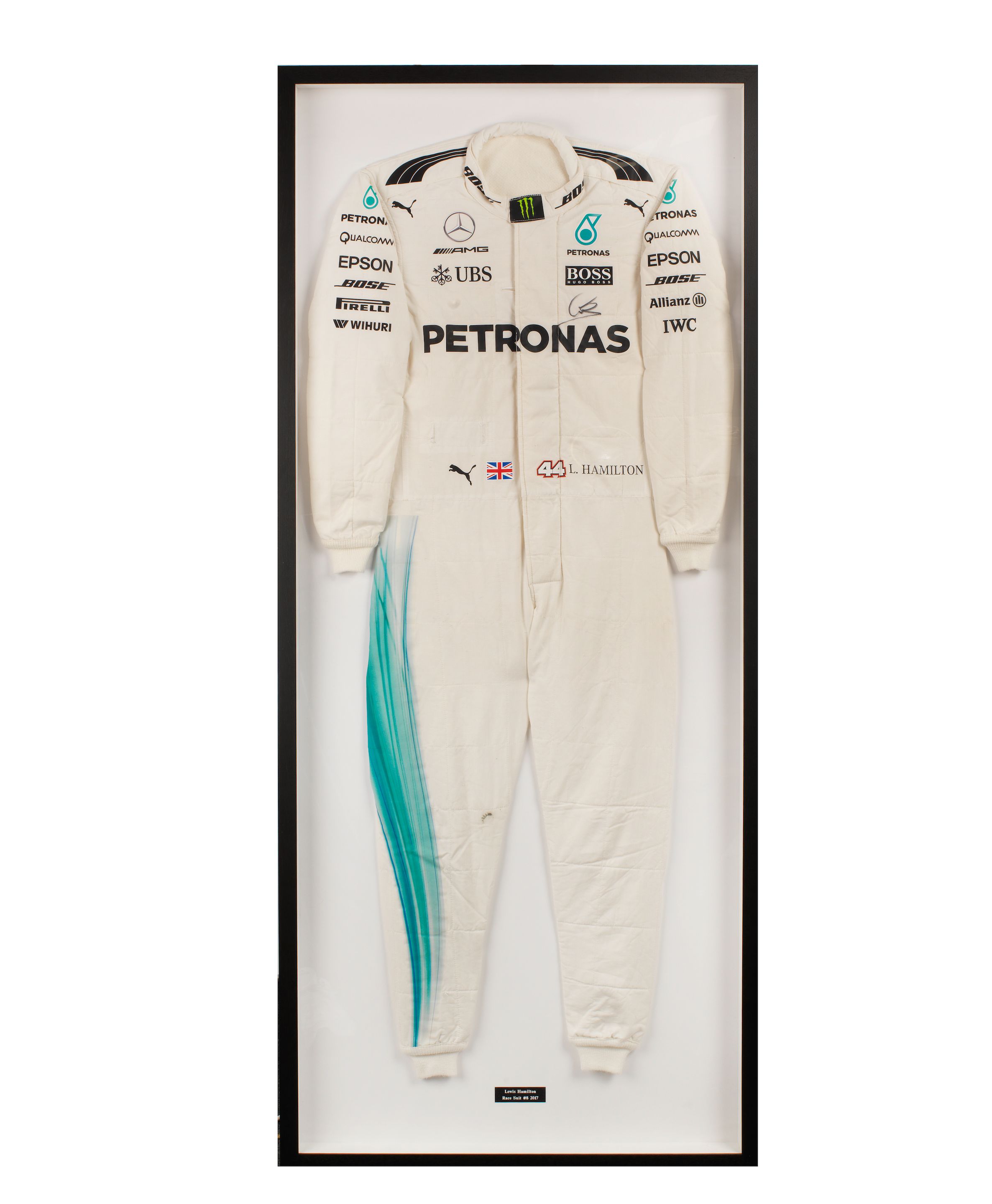 Bonhams Cars : A signed Lewis Hamilton race suit - worn during the 2017 ...