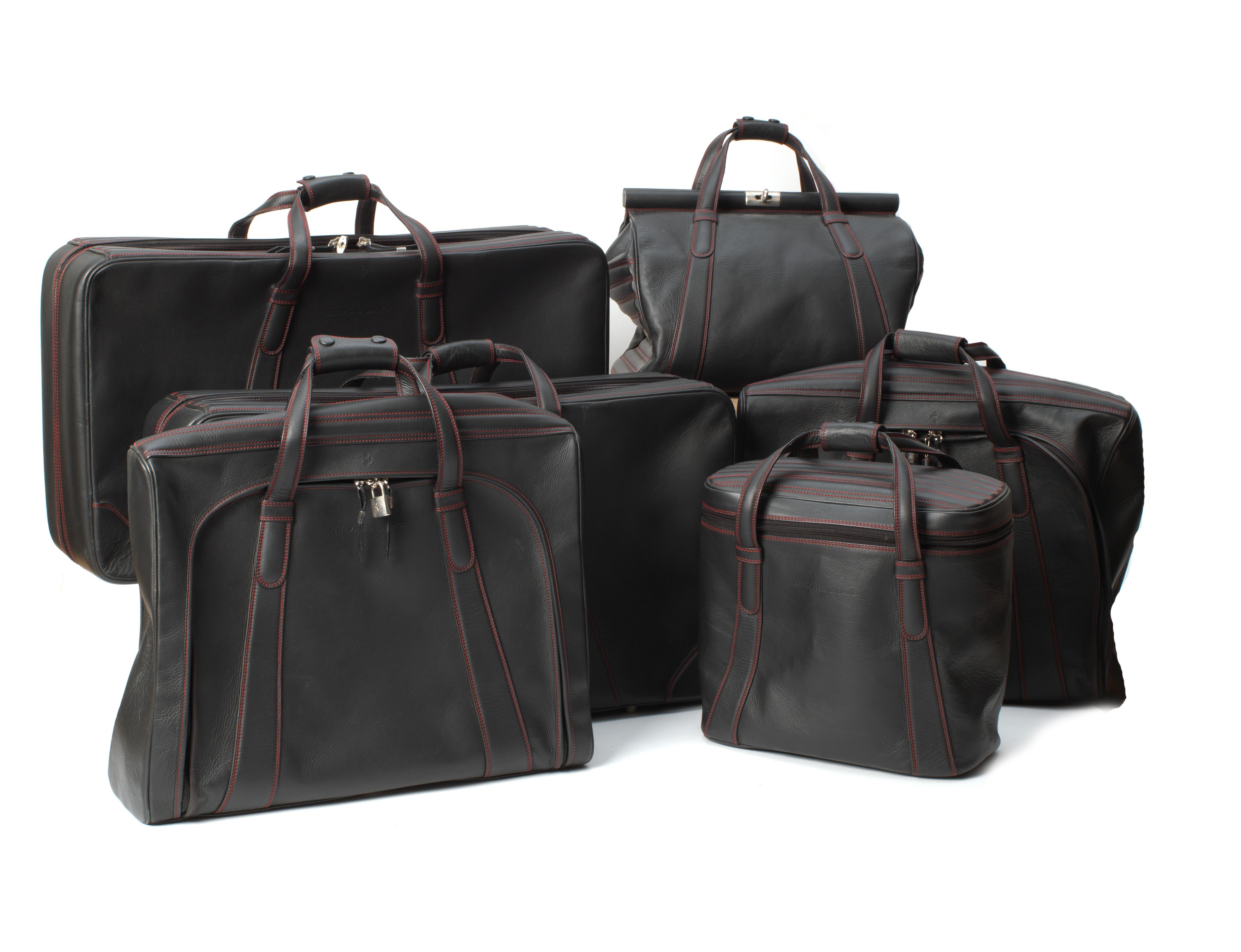 Bonhams Cars : A six piece set of Ferrari 550 Maranello luggage By ...