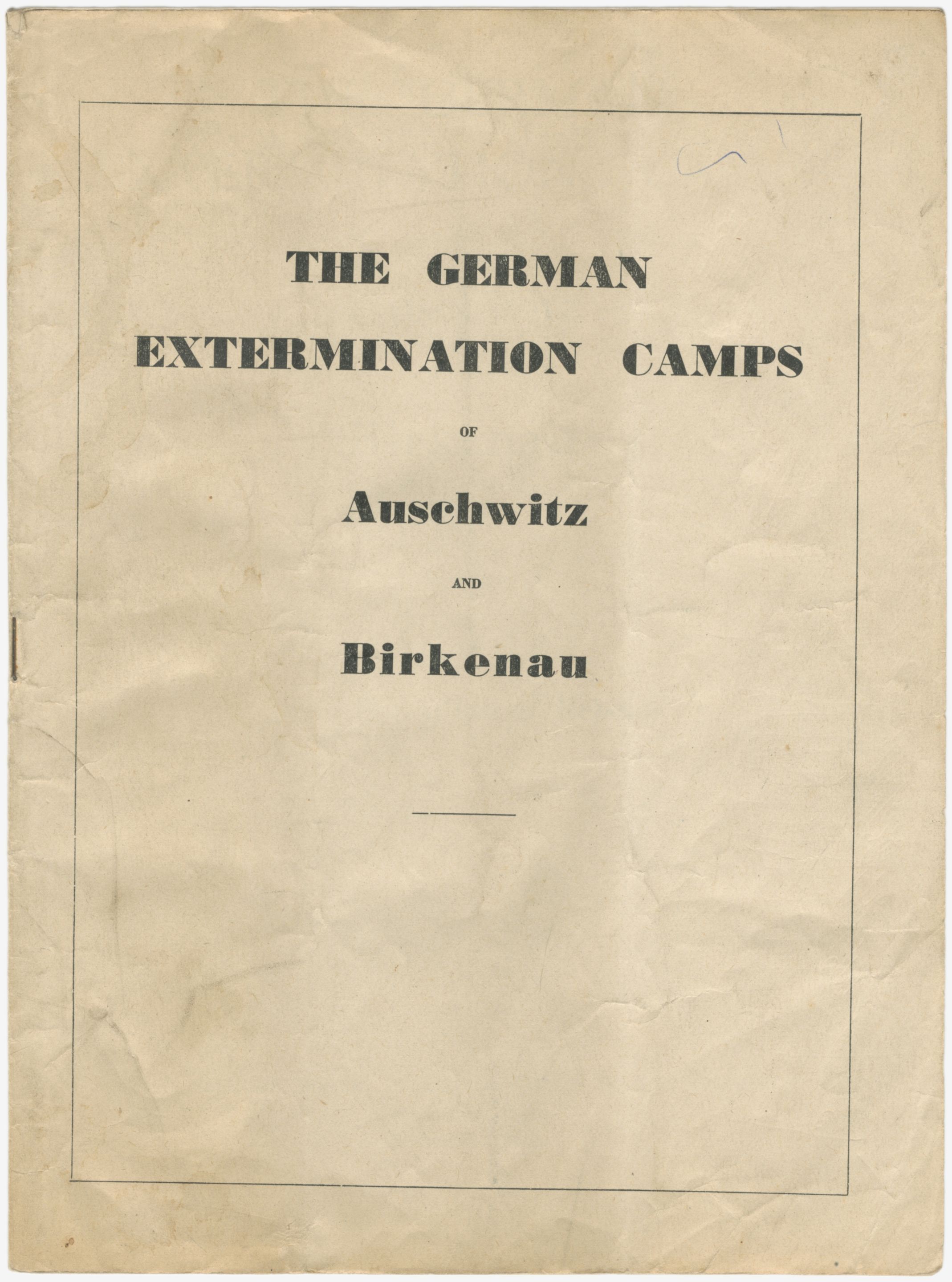 Bonhams : WORLD WAR II - HOLOCAUST The German Extermination Camps of ...