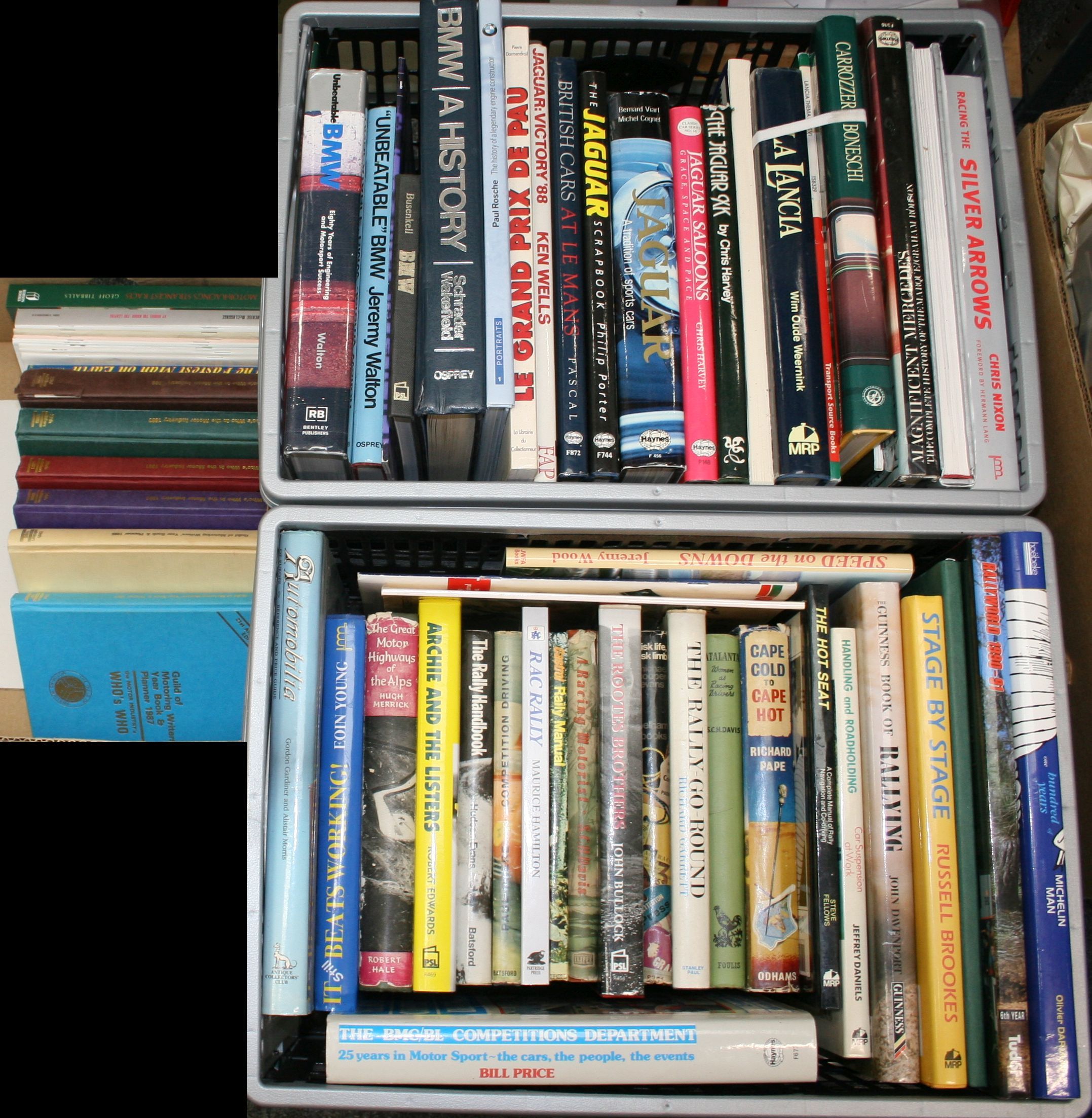 Bonhams Cars : Assorted motoring reference books, ((Qty))