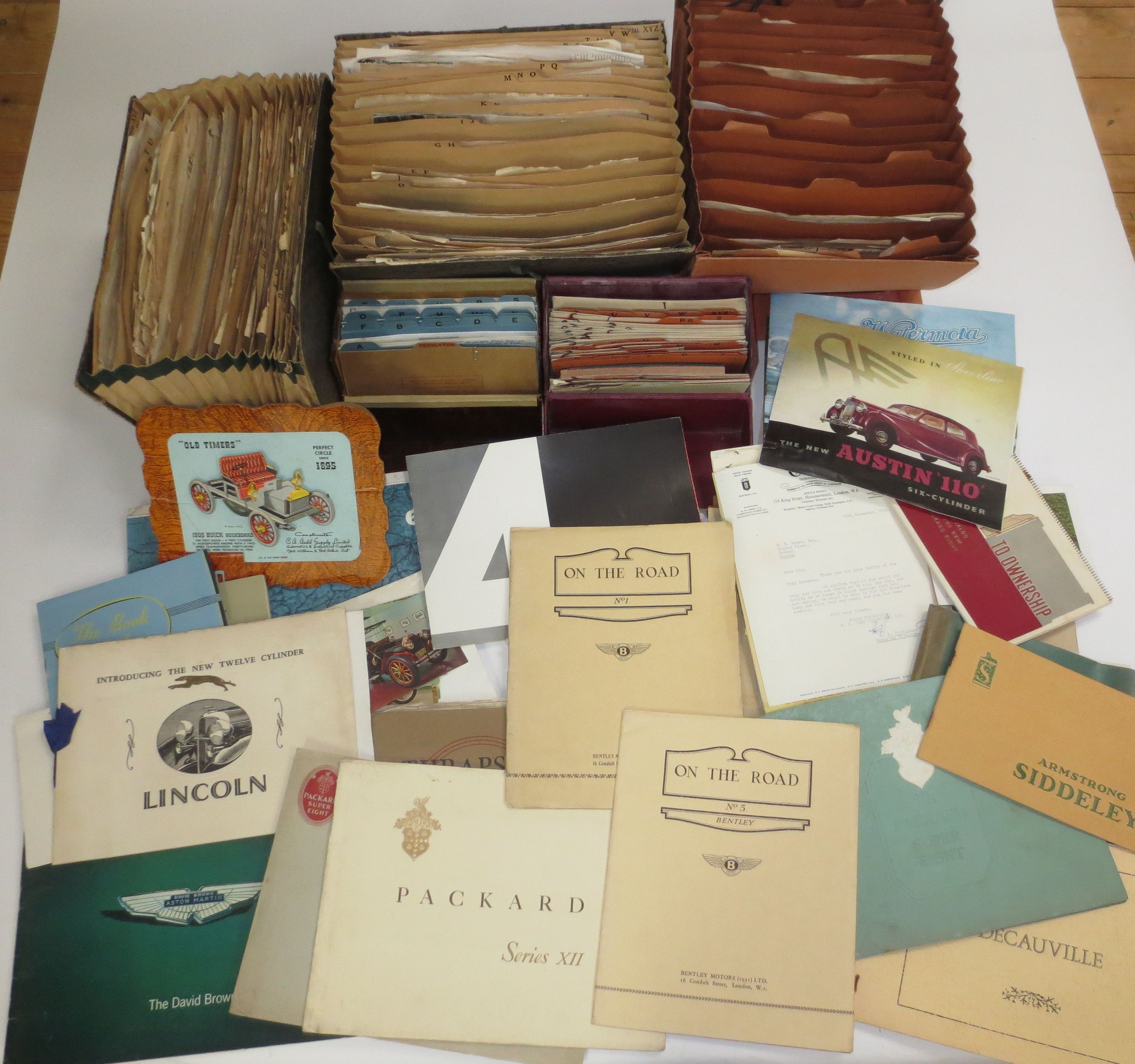 Bonhams Cars : Assorted sales brochures, ((Qty))