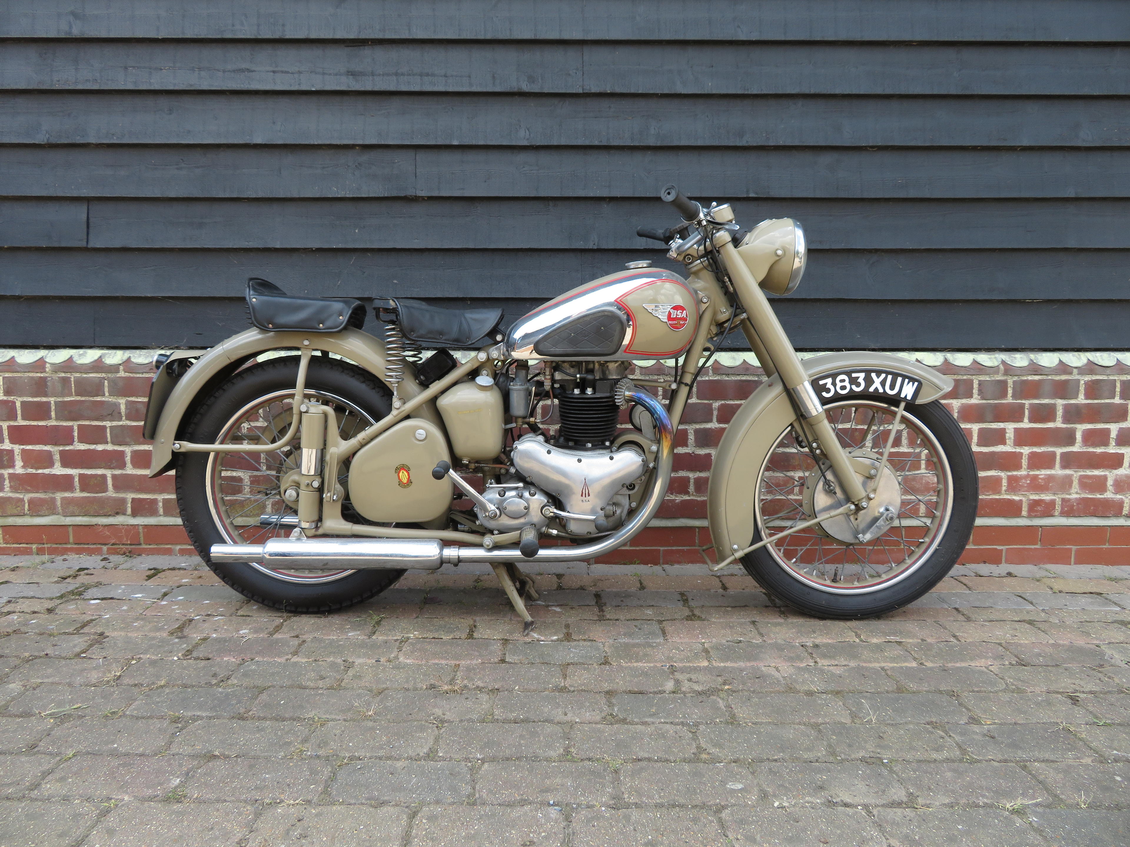 Bonhams Cars 1951 Bsa 646cc A10 Golden Flash Frame No Za7s 24272