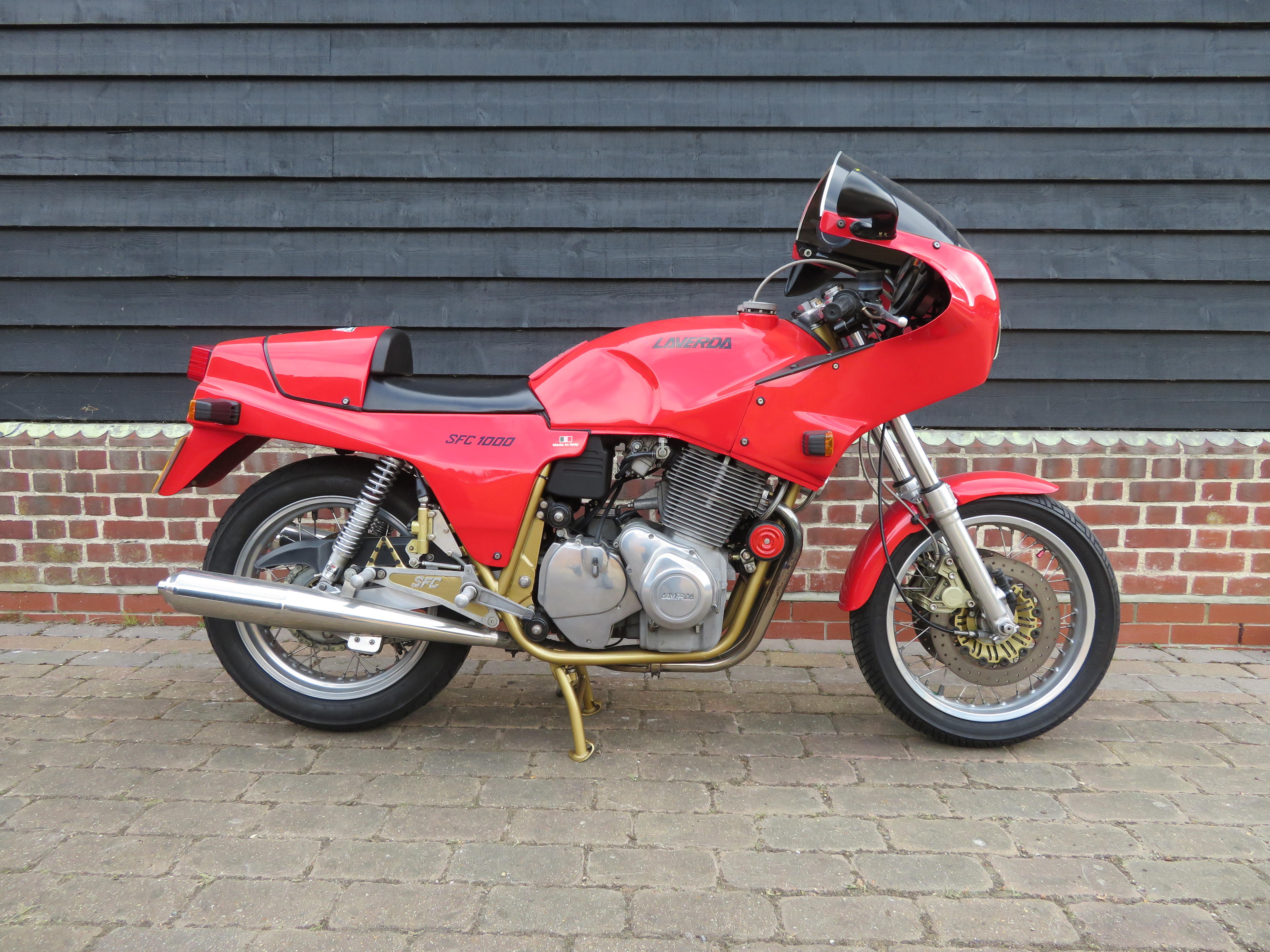 Bonhams Cars : 1988 Laverda SFC 1000 Frame no. LAV1000 RGS/1 3352 Engine no. LAV1000 RGS 3352