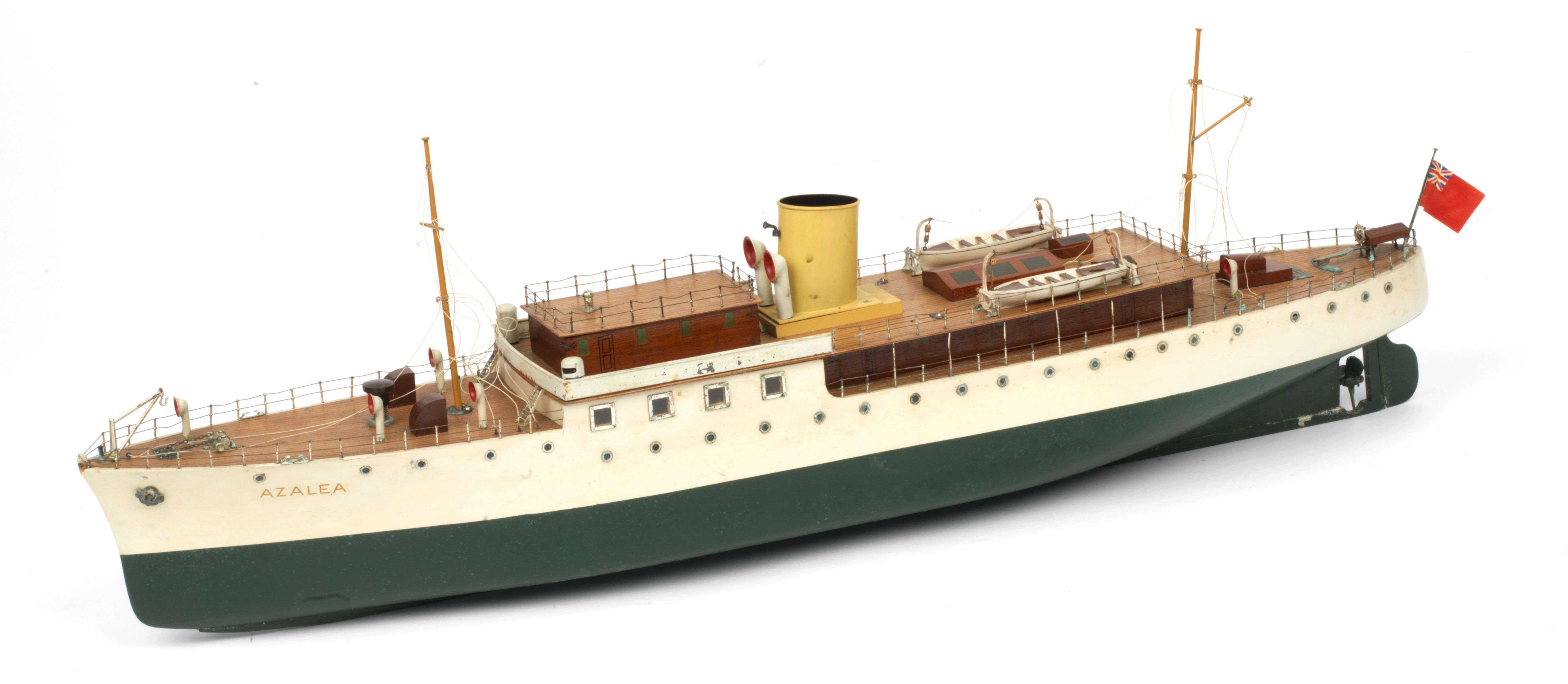 An 'Azalaea' Steam Yacht model by Bassett-Lowke, 1927, - auctions ...