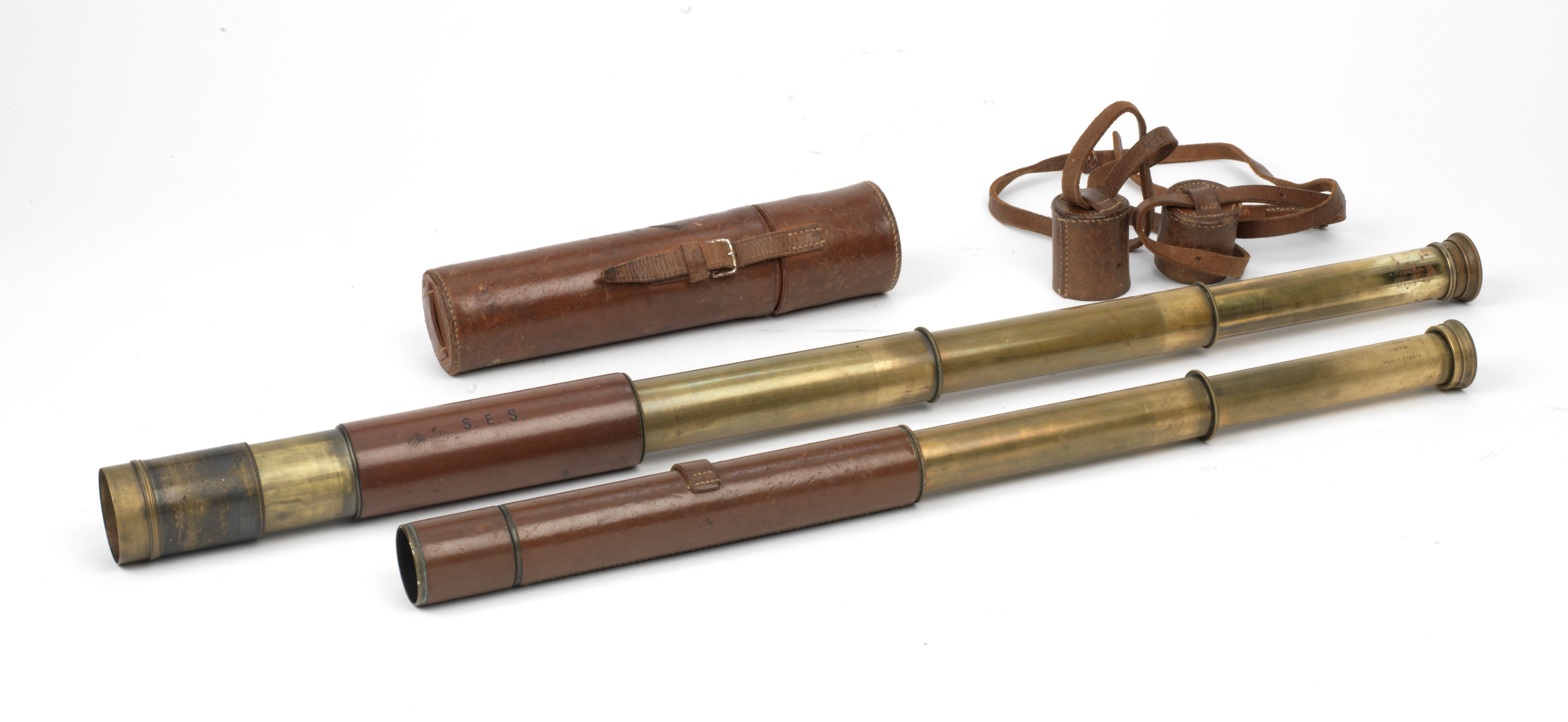 Bonhams Cars : Stanley Sears' personal 'The Lord Bury' telescope by J H ...