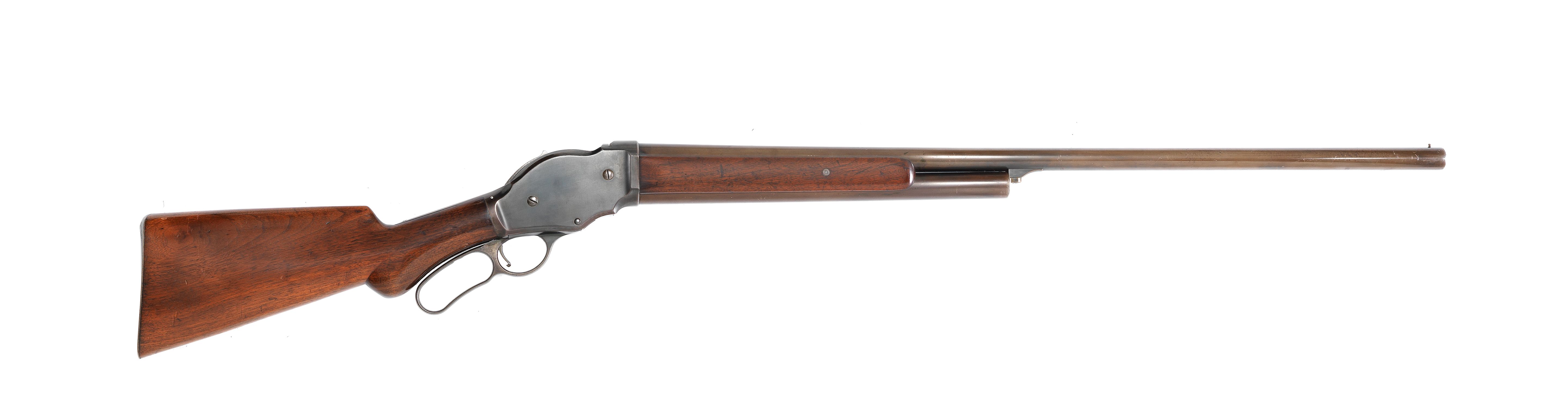 Bonhams : A 10-bore 'Model 1887' lever-action gun by Winchester no. 3558