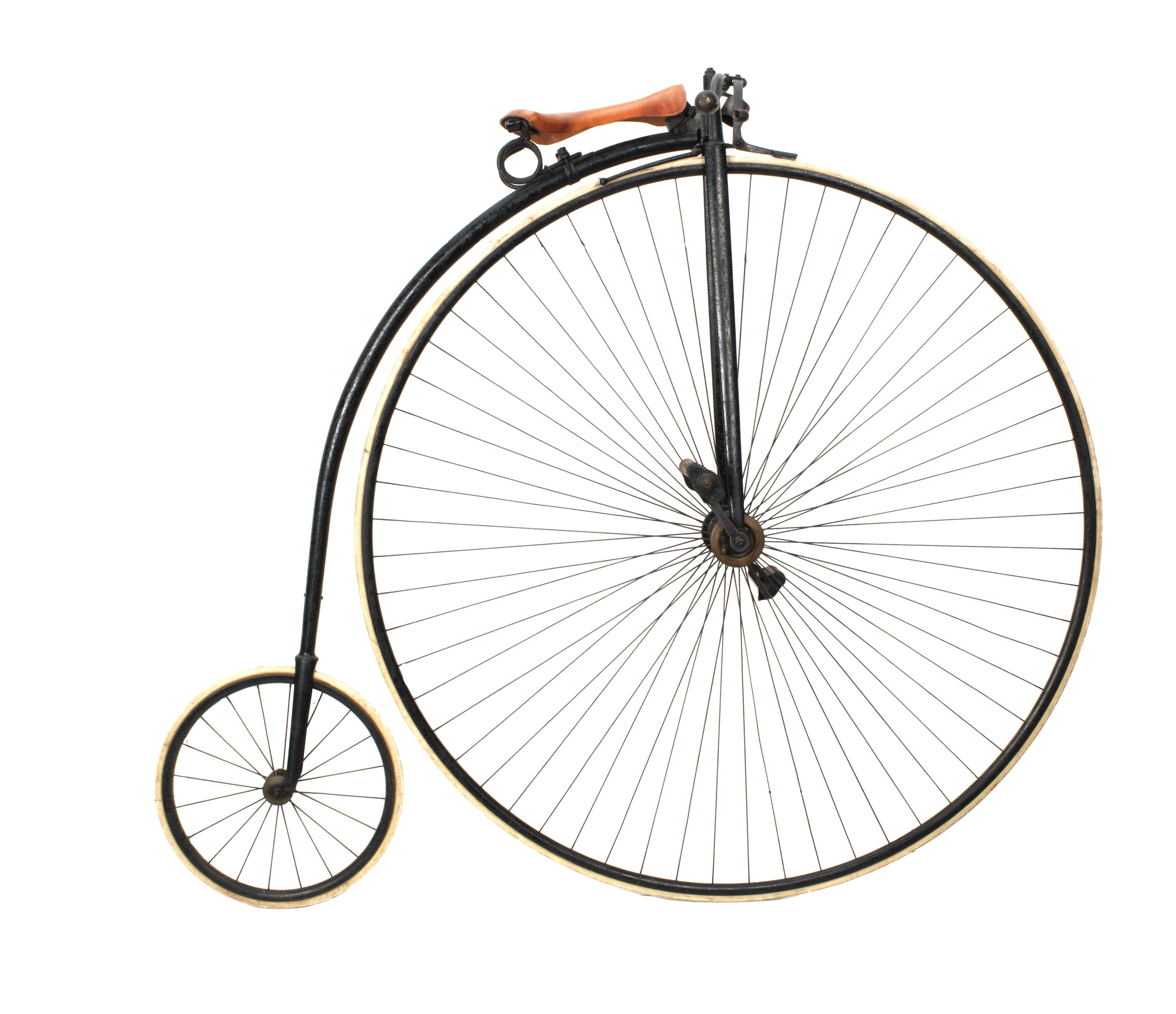 Bonhams Cars : A 52 inch Ordinary bicycle, circa 1885,