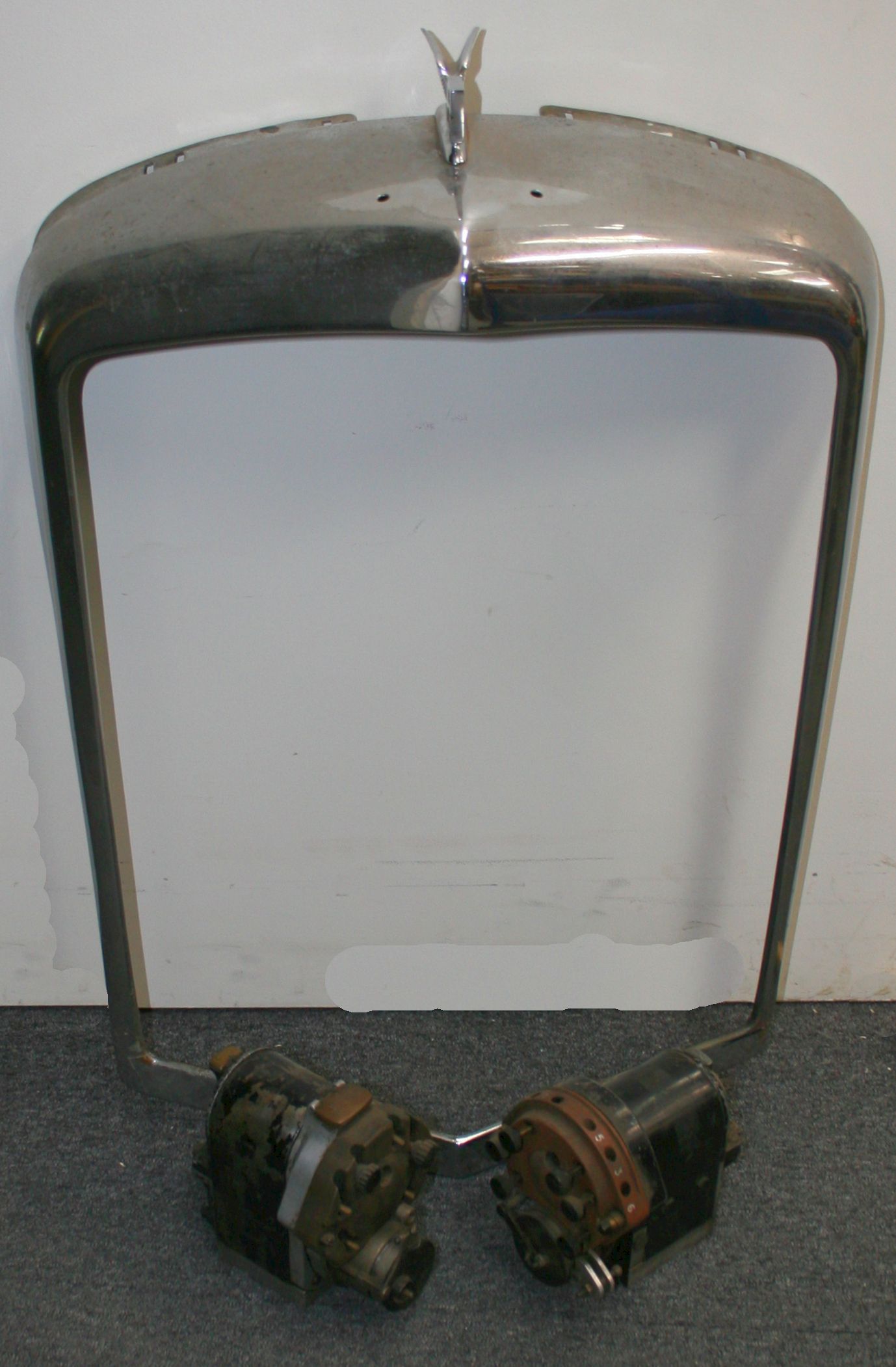 Bonhams Cars : An S-type Bentley radiator surround and two Watford ...