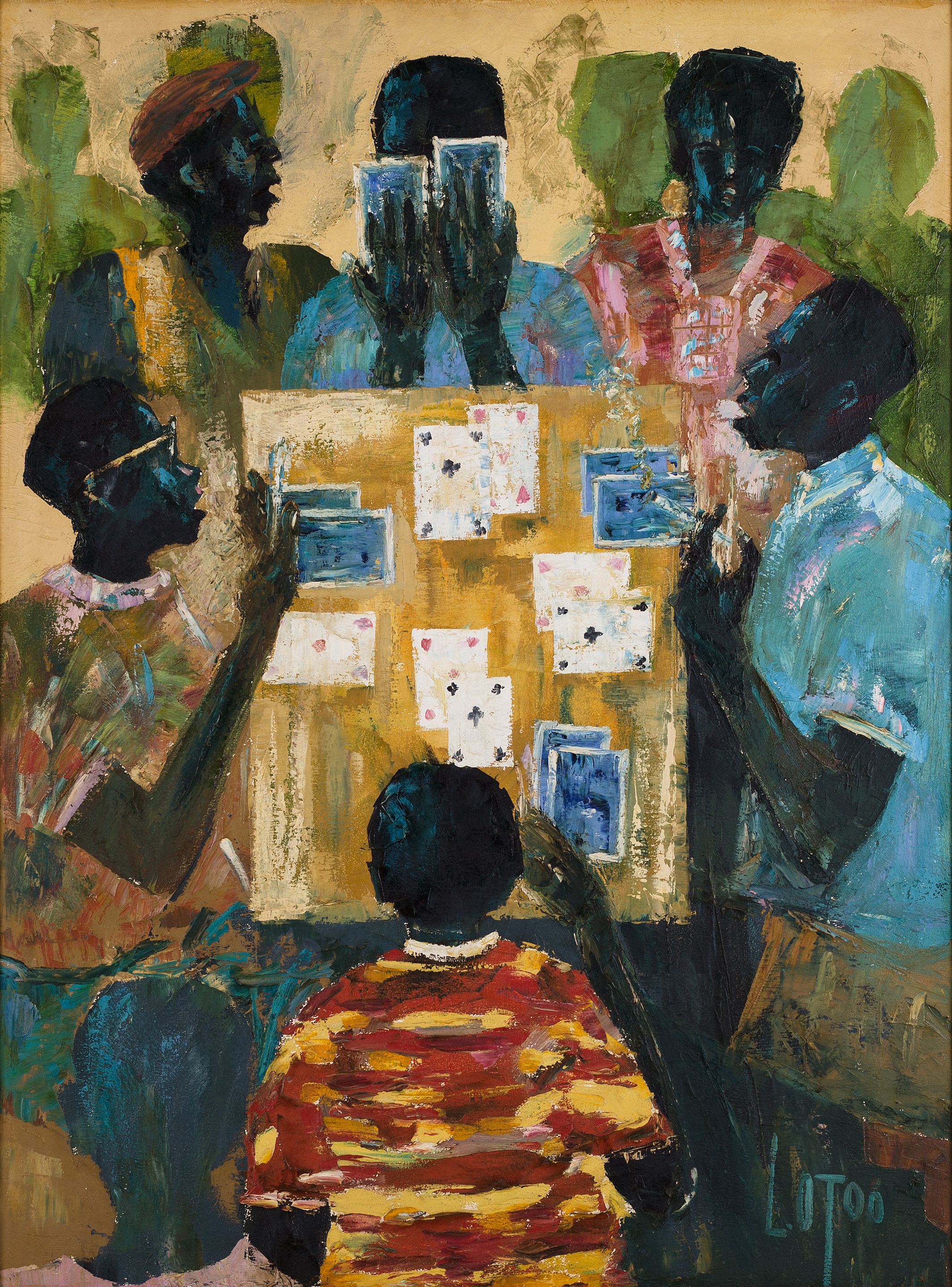 Bonhams : Larry Otoo (Ghanaian, born 1956) Ace Gang