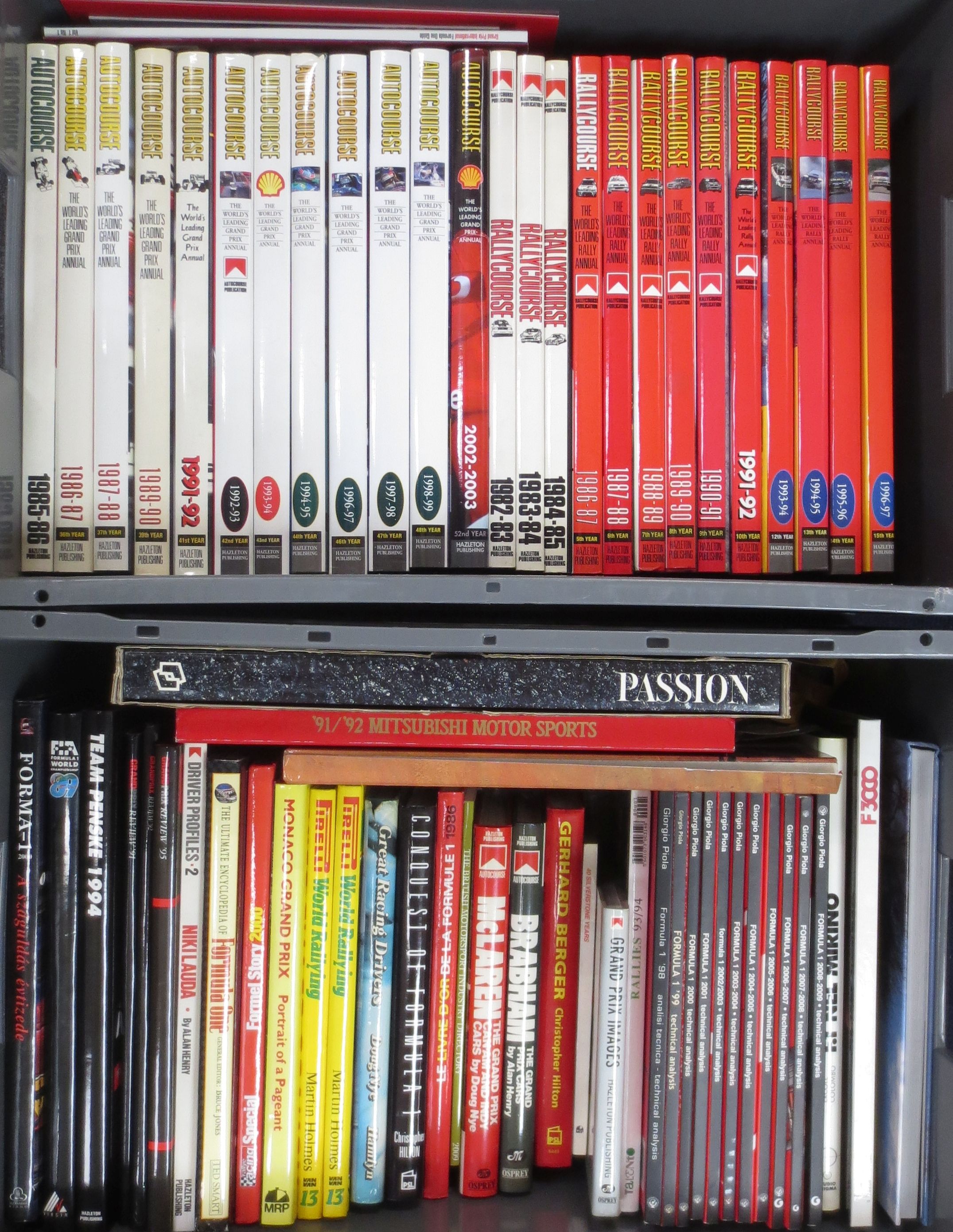 Autocourse; annuals, - auctions & price archive