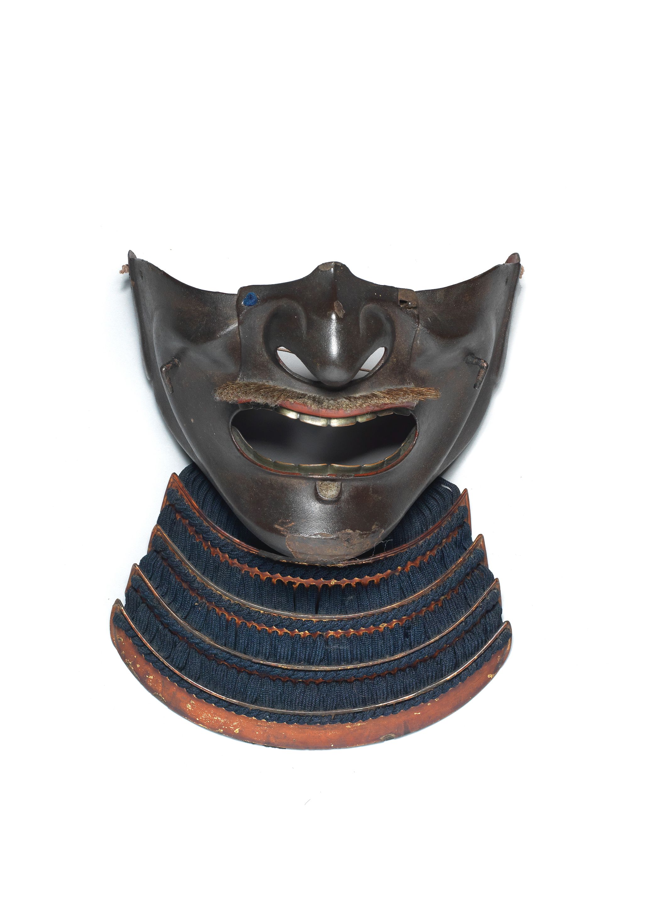 Bonhams : A menpo (half mask) Edo period, 19th century