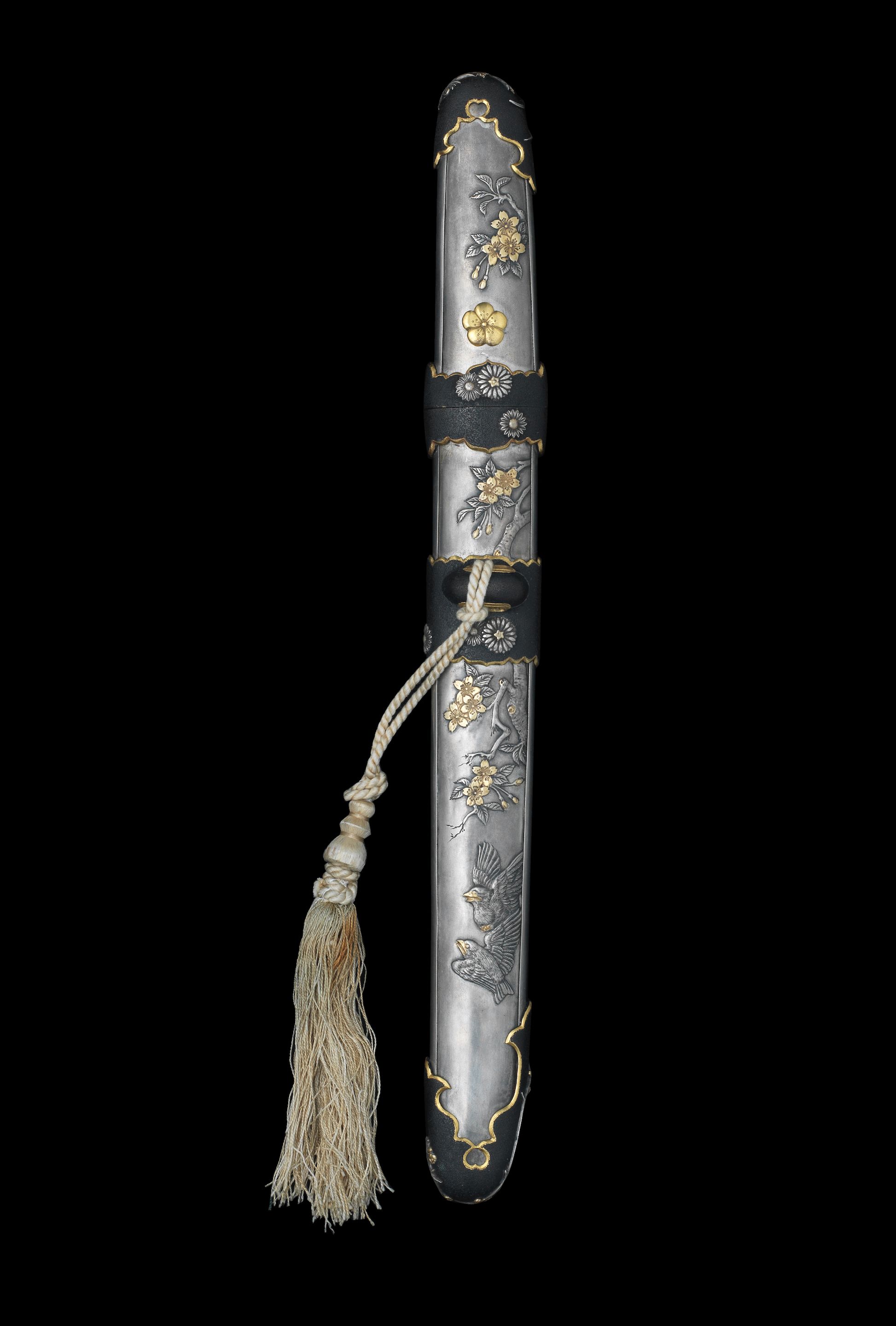 Bonhams : A shin-shinto aikuchi in multi metal mounts The blade by ...