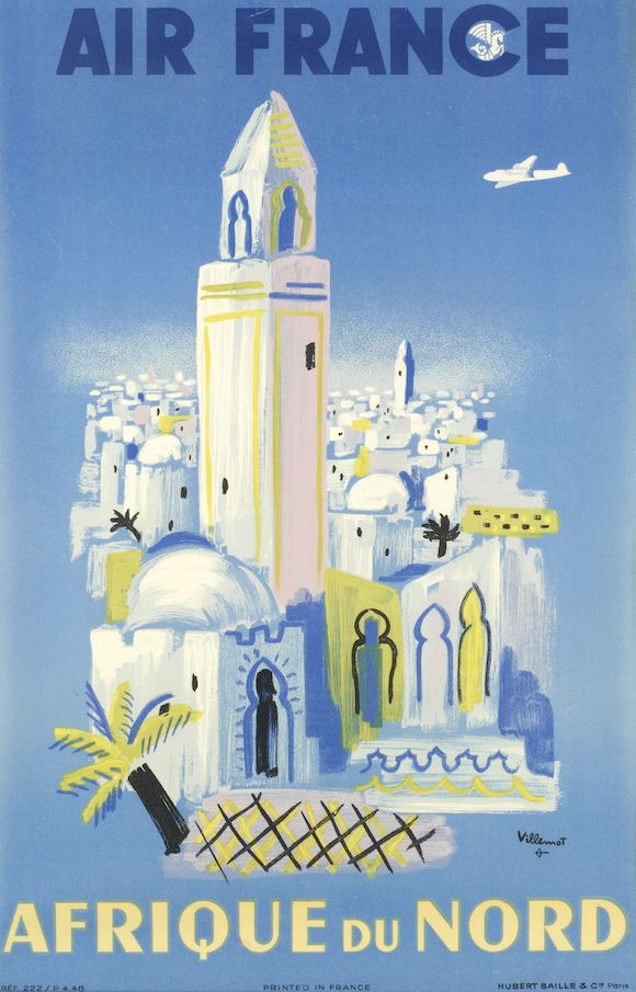 Bonhams : VINCENT GUERRA AIR FRANCE, AFRIQUE OCCIDENTAL