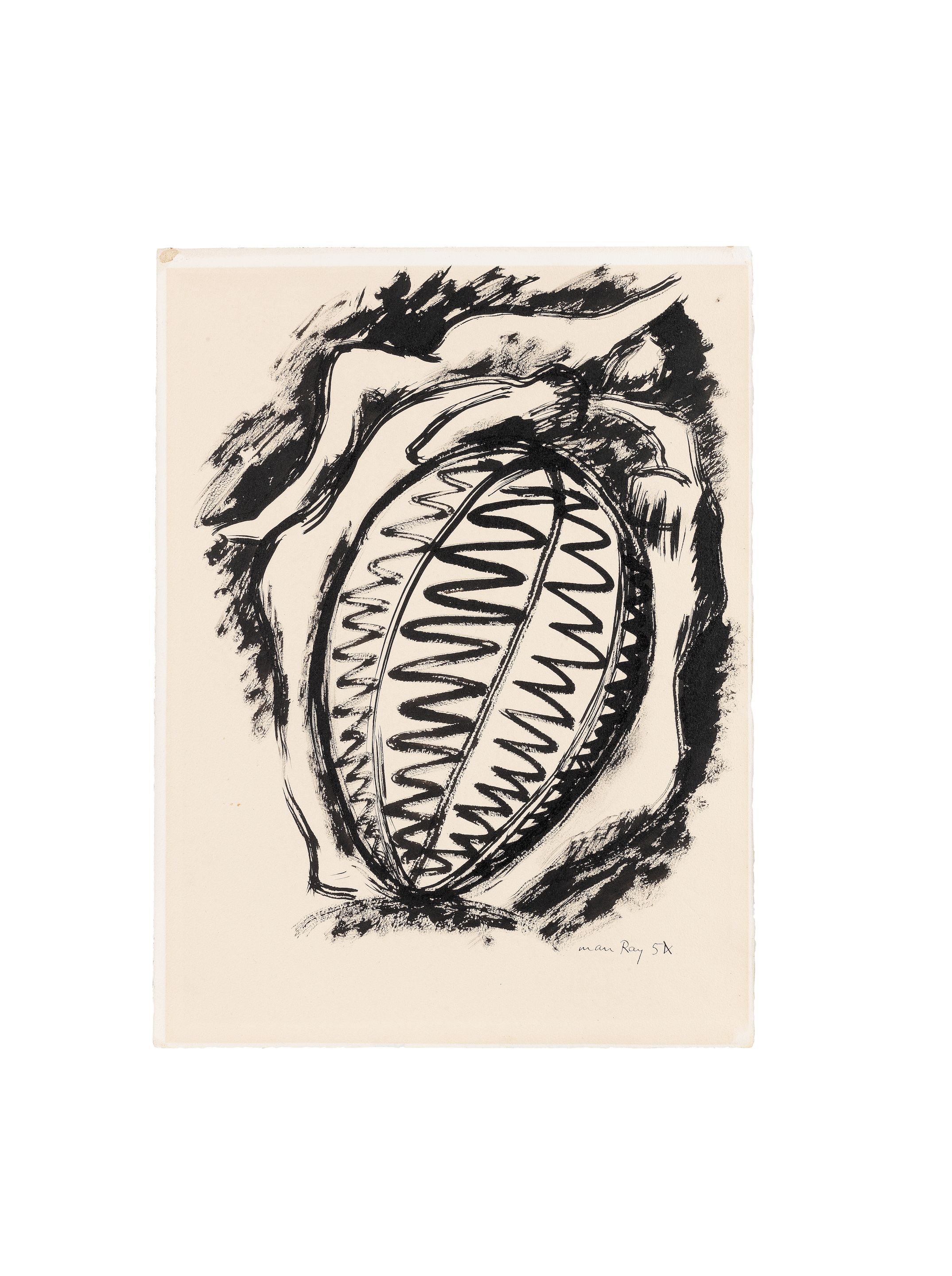 Bonhams : Man Ray (1890-1976) Corps de femme (Executed in 1954)