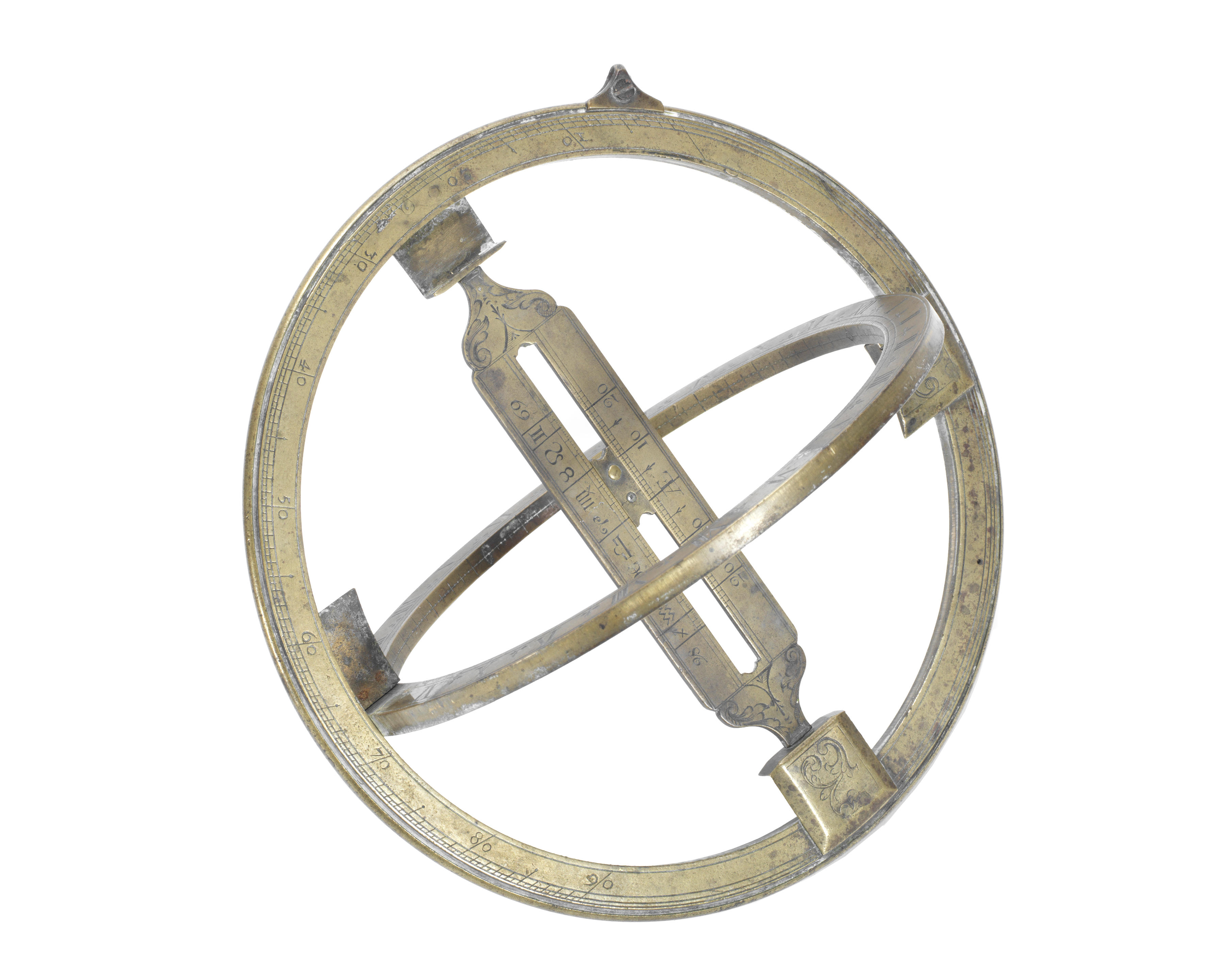 Bonhams A Thomas Tuttell Brass Universal Equinoctial Ring Dial