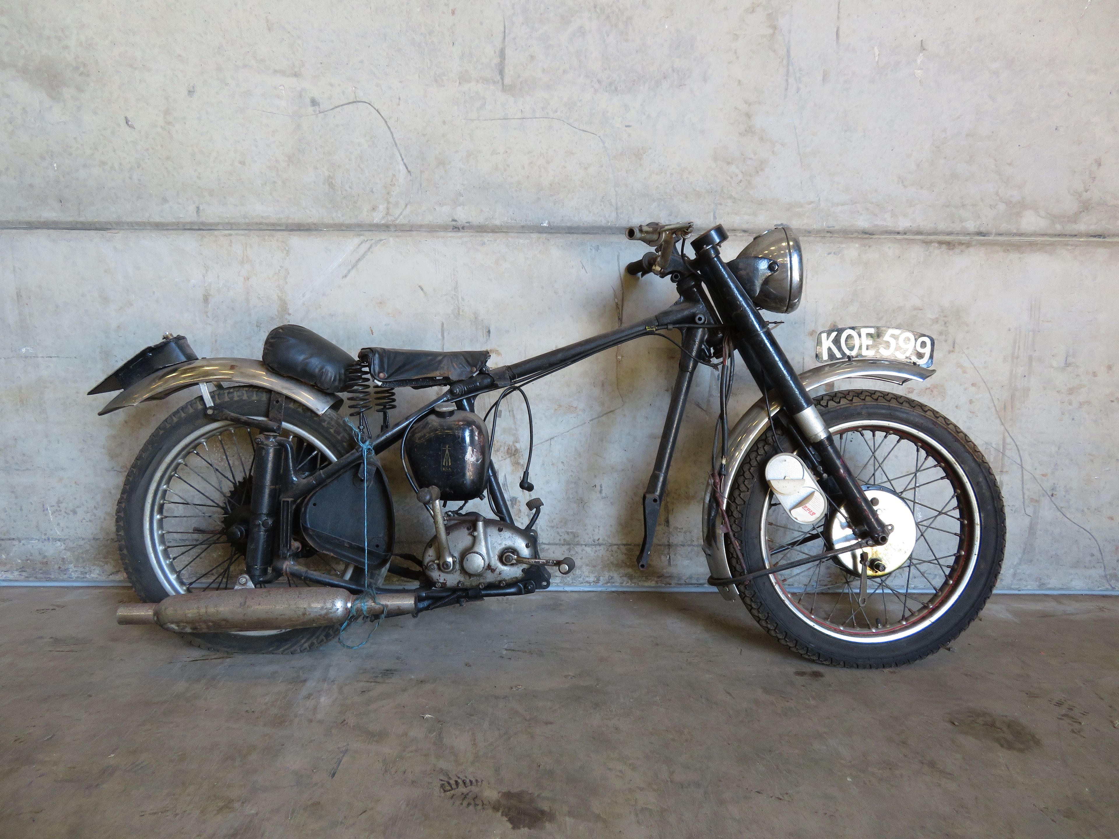 Bonhams Cars : c.1952 BSA B32 Project Frame no. ZB31S 22290