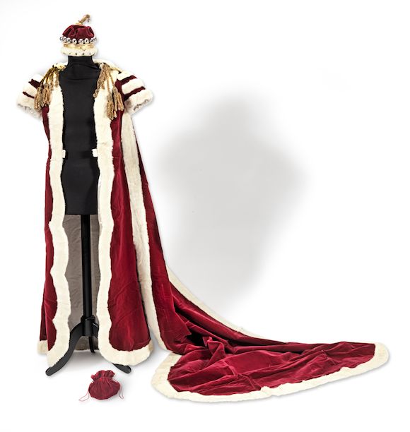 Bonhams : Viscountess Churchill's Coronation robes and coronet Made for ...