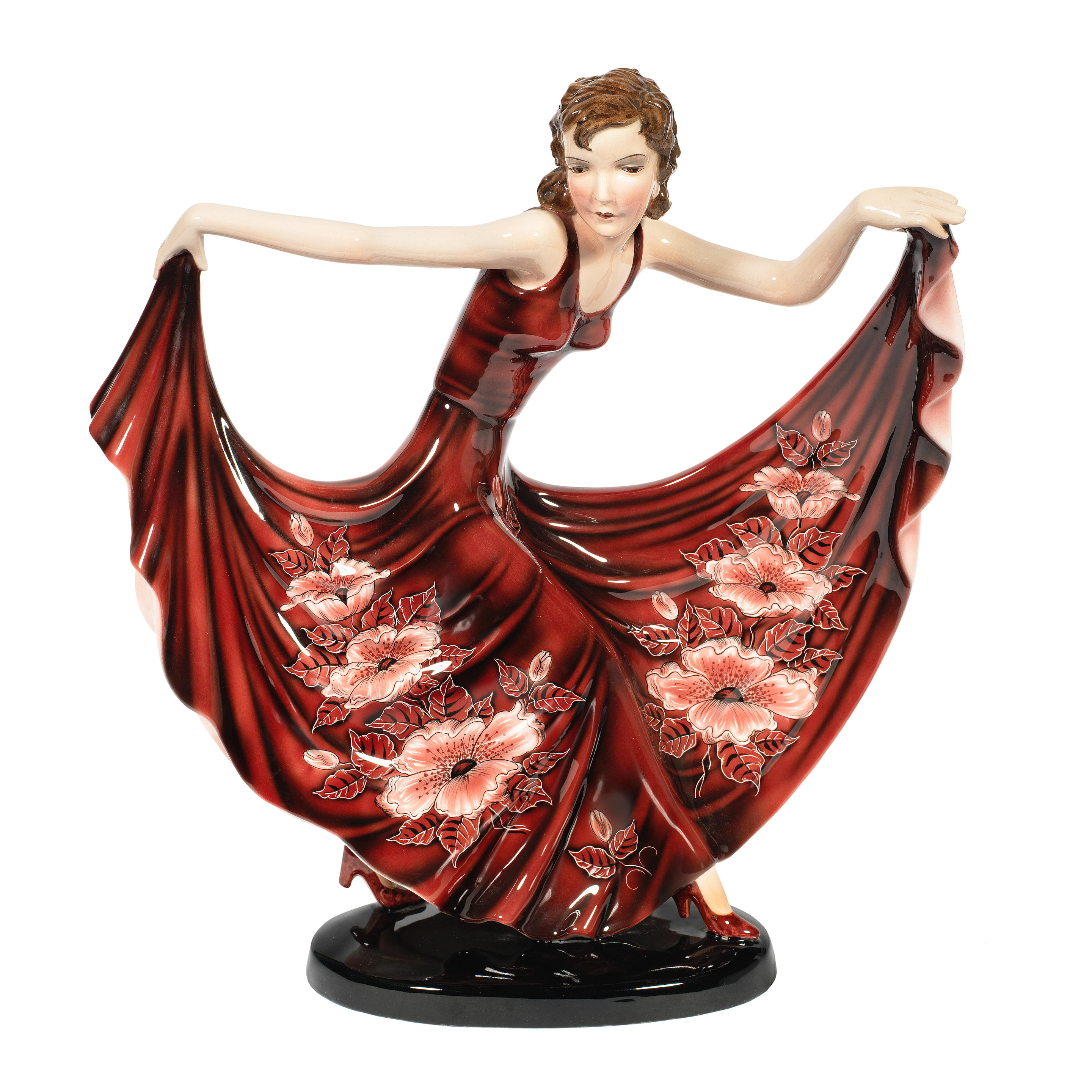 Bonhams A Goldscheider Art Deco Pottery Figure Of A Dancing Girl