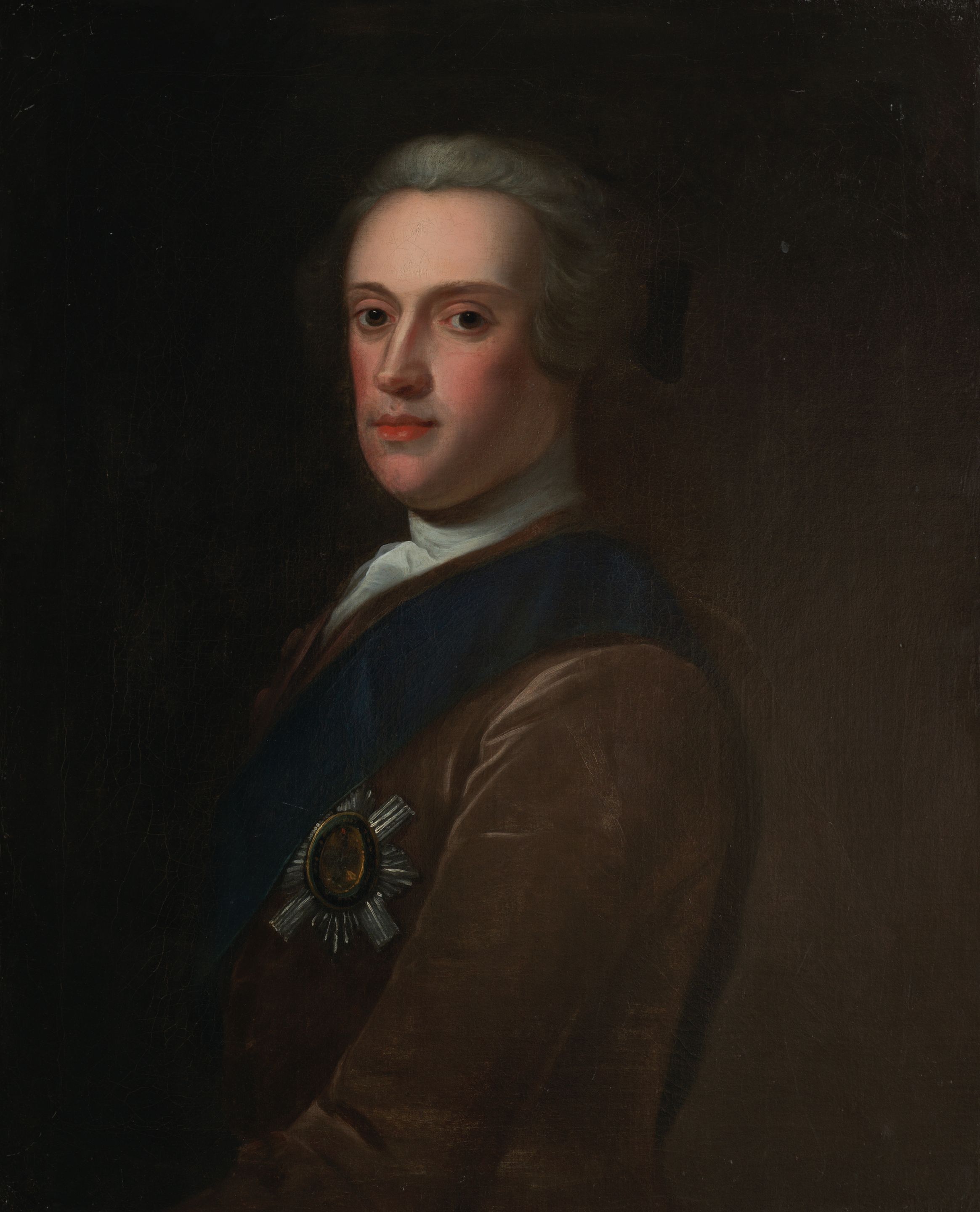 Bonhams : Jeremiah Davidson (Scottish, 1695-1745) Portrait of Sir James ...