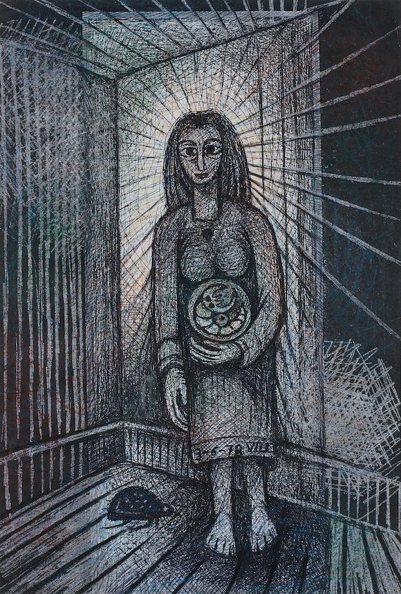 Bonhams : Samir Rafi (Egypt, 1926-2004) The Catch